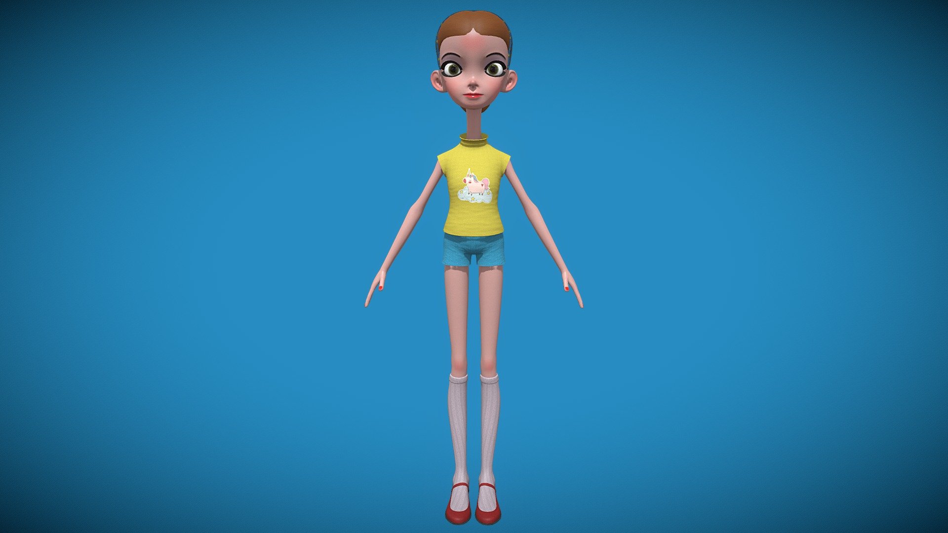 Female Long Legs - Download Free 3D model by emelyarules [e38f7a4 ...