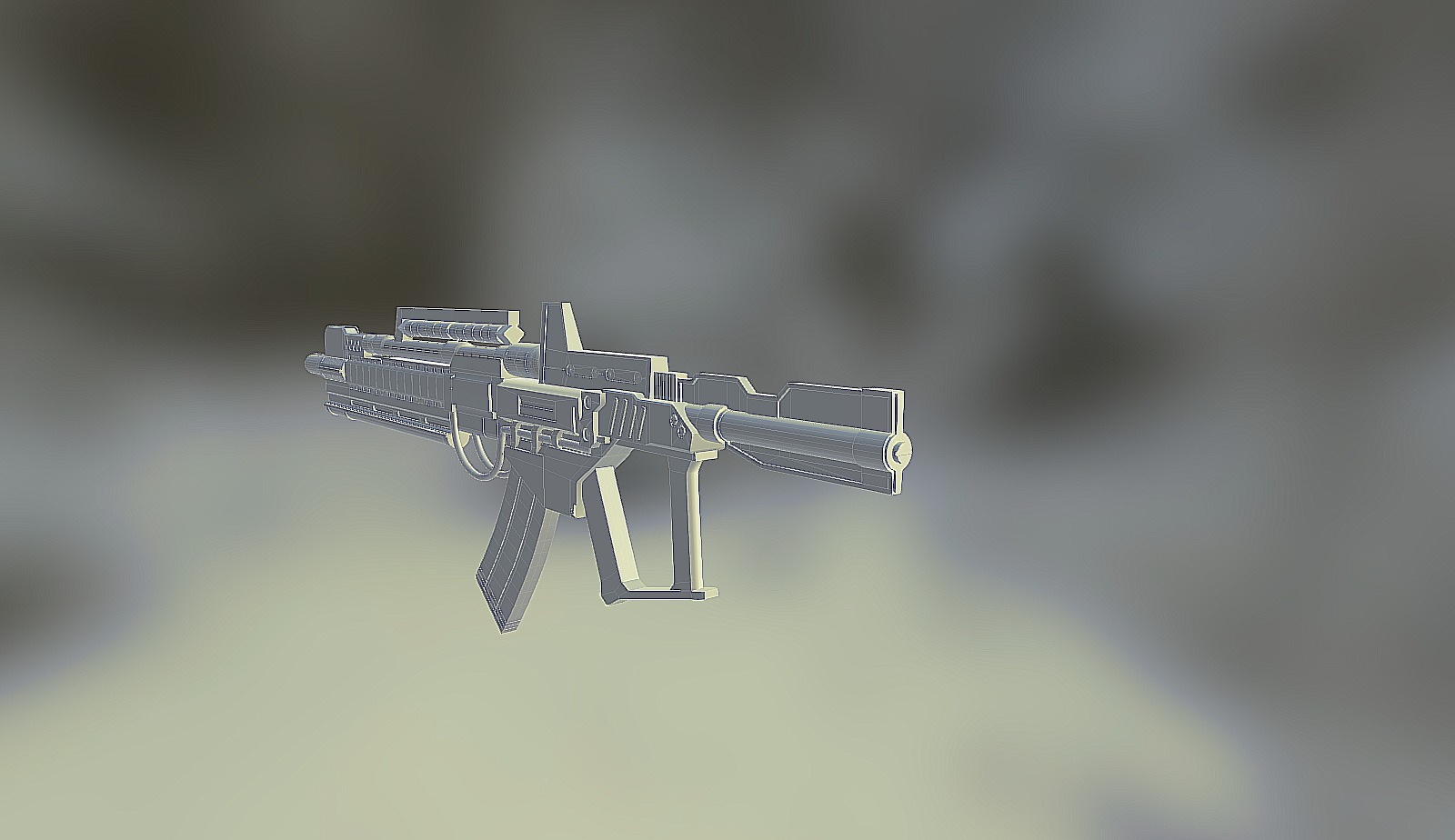 Armored Core Weapon - 3D model by kamineko [e38ff56] - Sketchfab