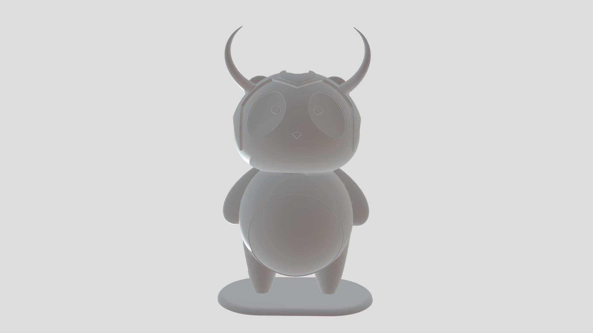 Panda Loki - 3D model by rachel110299 [e391a3a] - Sketchfab