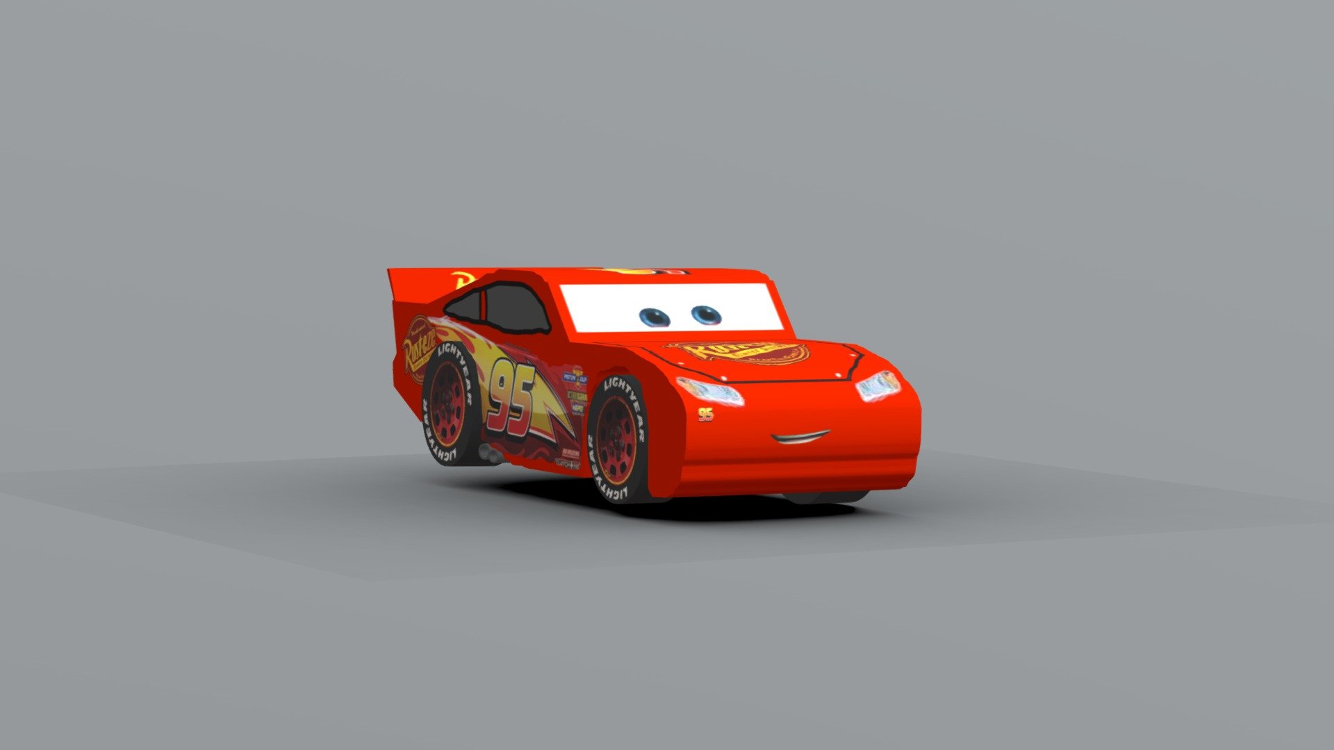 Lightning McQueen - Download Free 3D model by utuberf [e392127] - Sketchfab