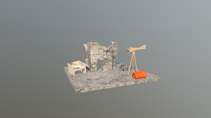 Escenario-post-apocalyptic 3D models - Sketchfab