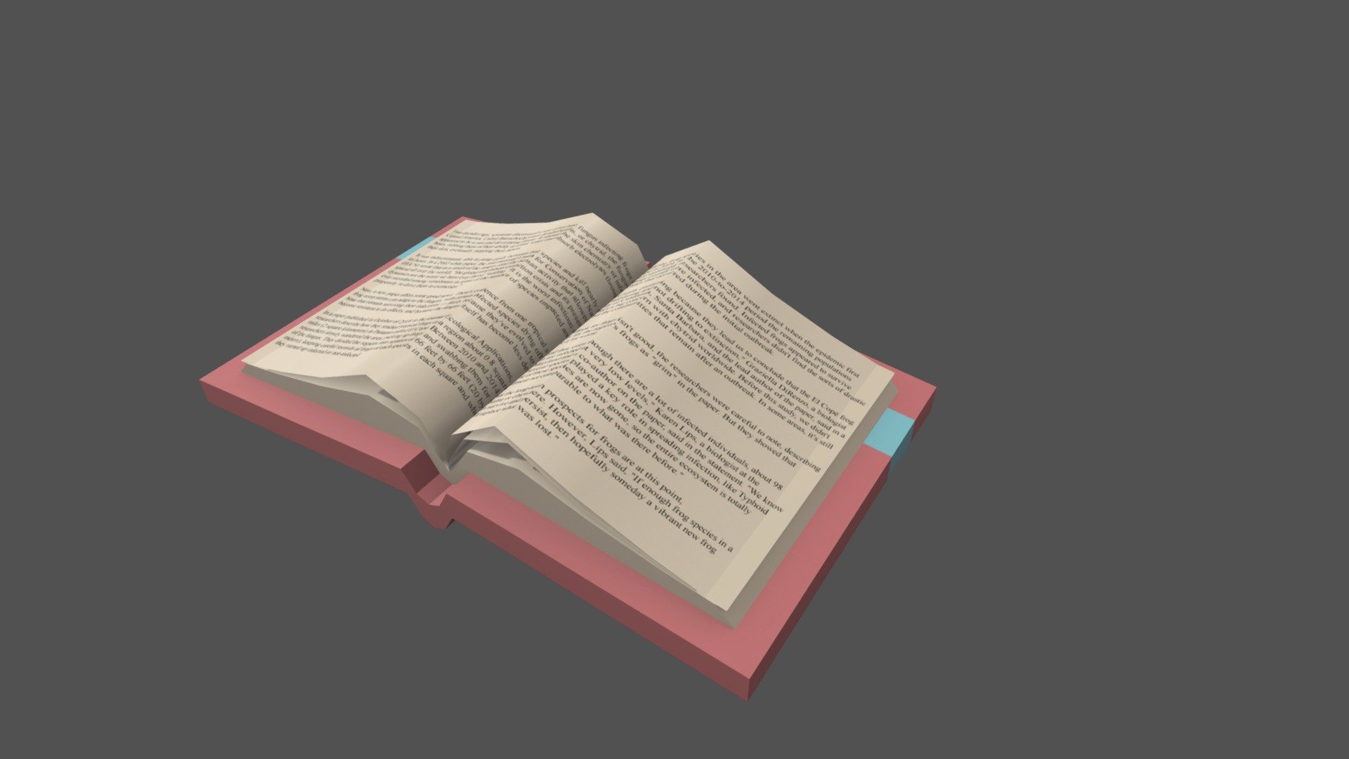 Textbook - 3D model by SamuelWalker [e3931db] - Sketchfab