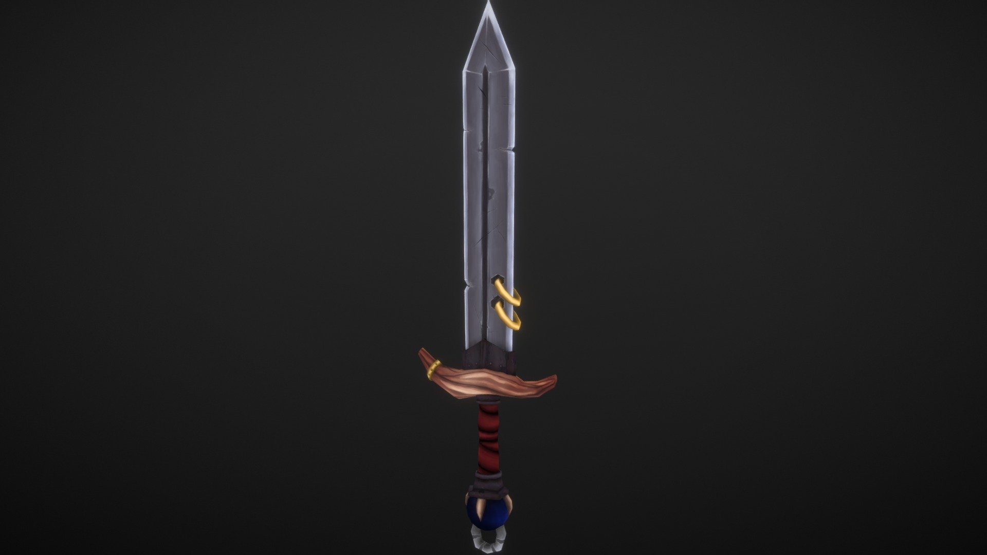 Hand Paited Old Sword - 3D model by Jonas de Lima (@JonasDelima ...
