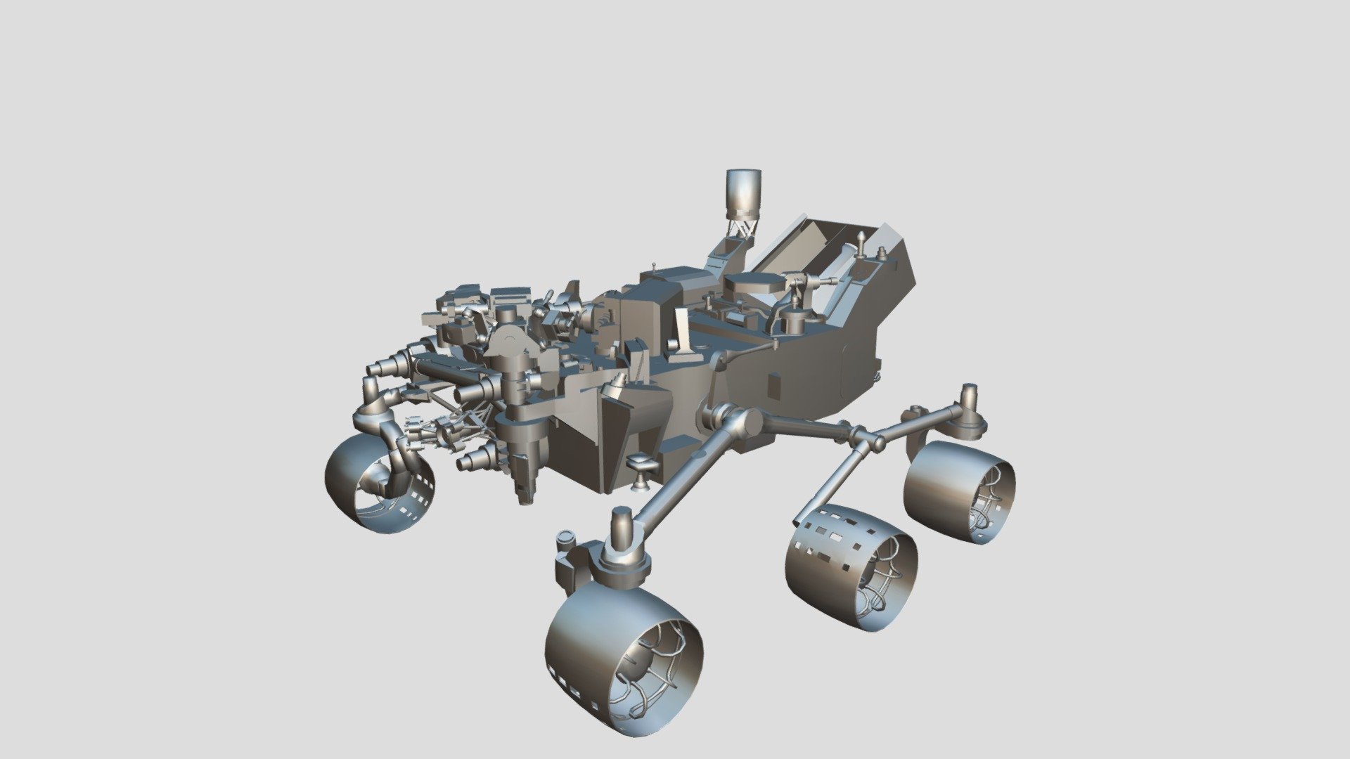 Mars rover - Download Free 3D model by Cybertron B-127 (@robo-reboot ...