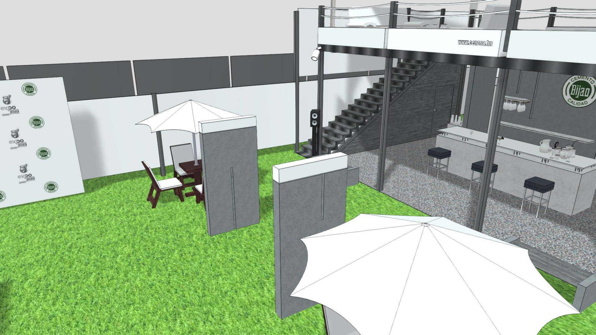 Lounge VIP - Download Free 3D model by eduardo.suazo [e397bc1] - Sketchfab