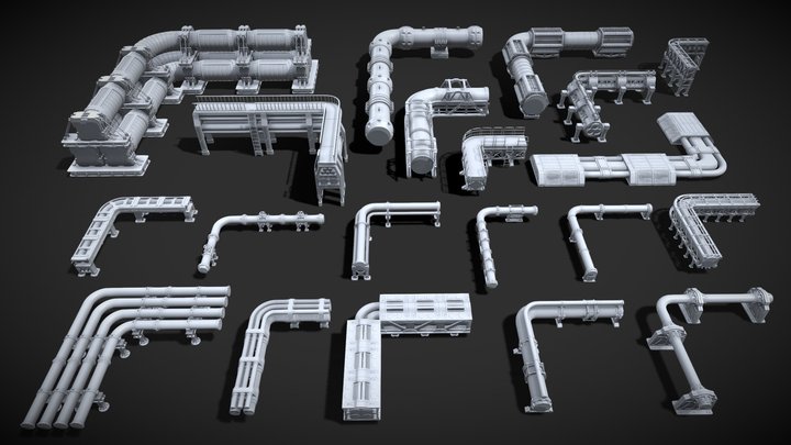 Pipe 3D models - Sketchfab