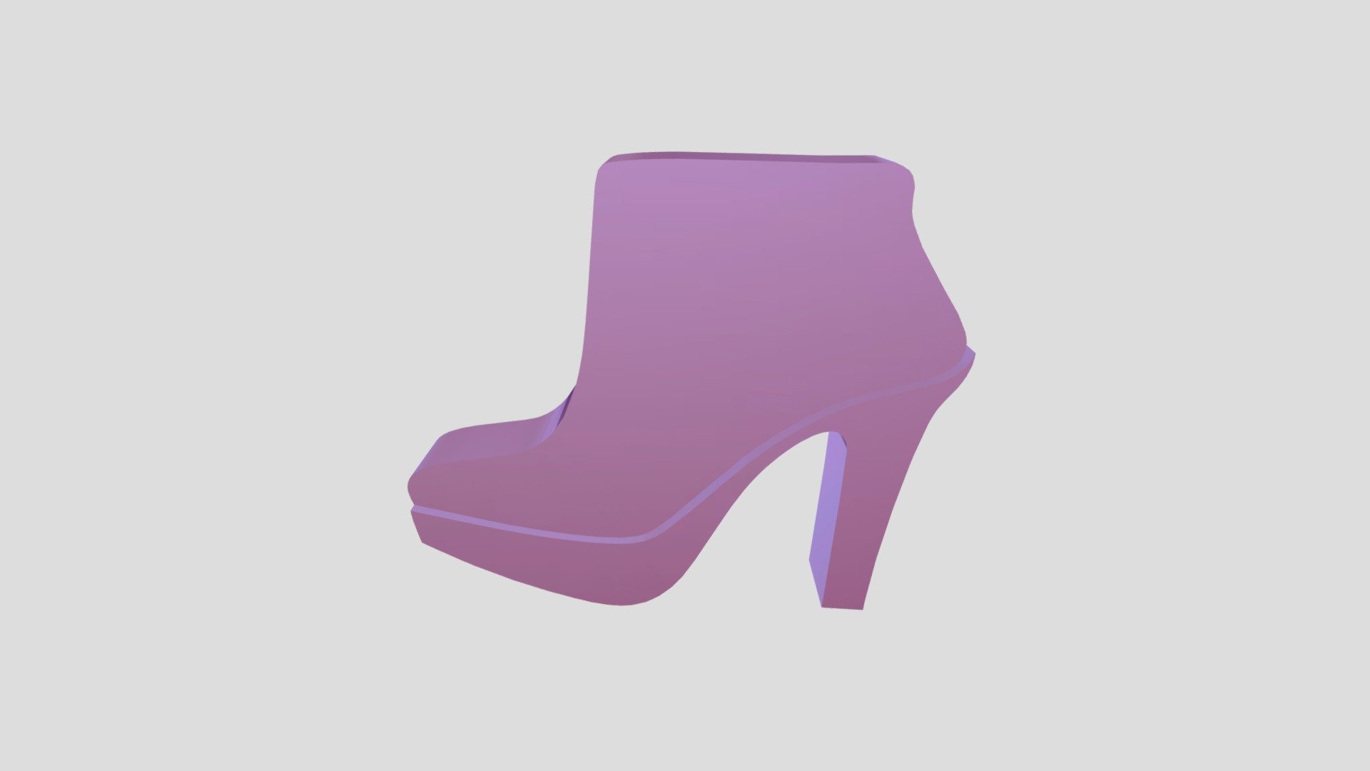 Bota 3D - VR - 3D model by lousplendid [e39bbdf] - Sketchfab