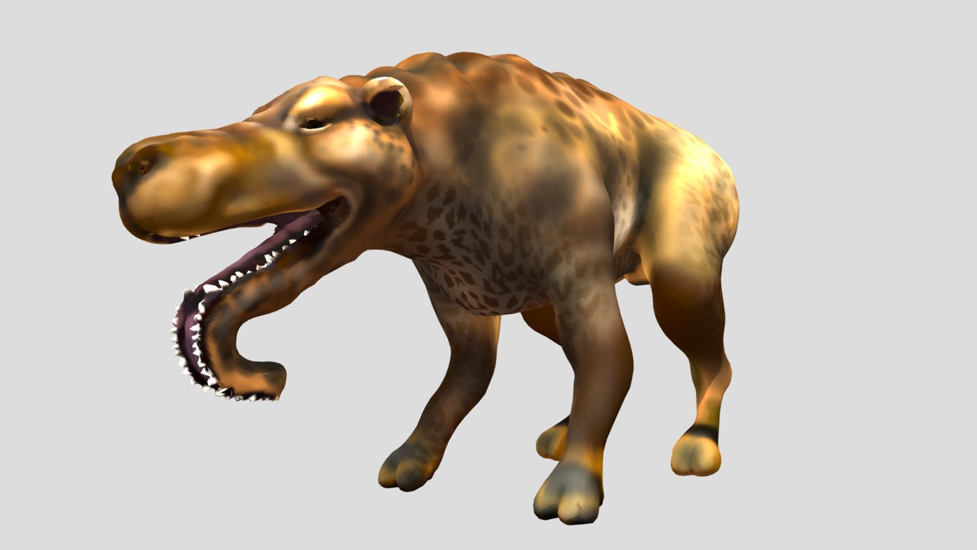 Fantasy beast VR - Download Free 3D model by Robert_the_whale [e39c142 ...