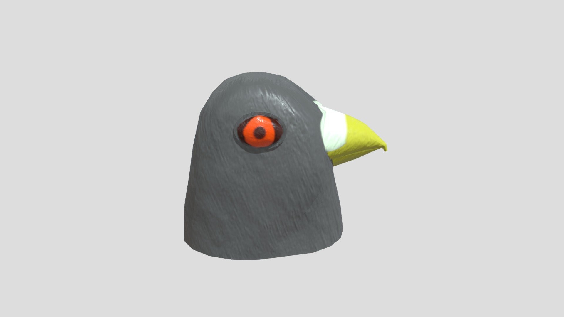 Pigeon mask - Download Free 3D model by Agidyne (@agldyne) [e39ed17 ...