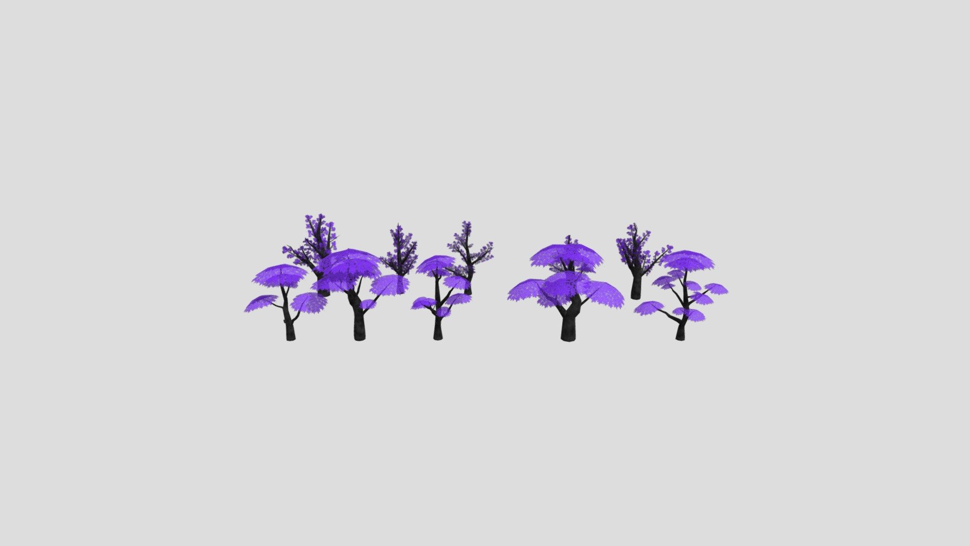 Toony Trees - Download Free 3D model by BigBuzzle [e39f029] - Sketchfab