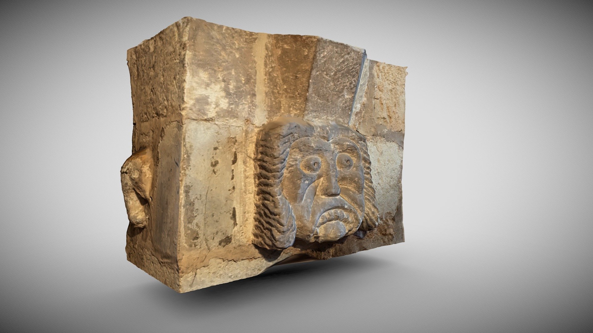 Grotesque Corbel, Crambe - Buy Royalty Free 3D model by GeoLan 3D ...