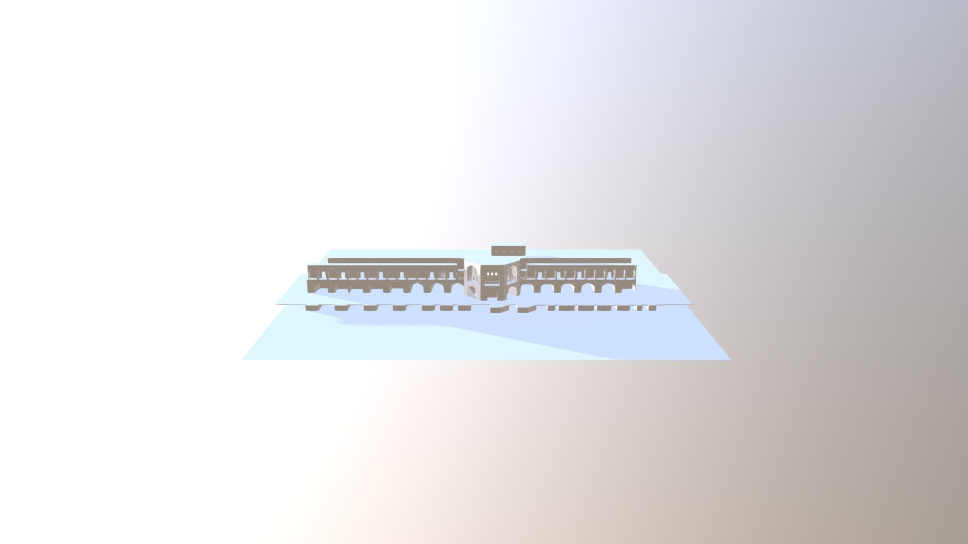 khaju bridge-32 - 3D model by saeedpeyda [e39f1b8] - Sketchfab