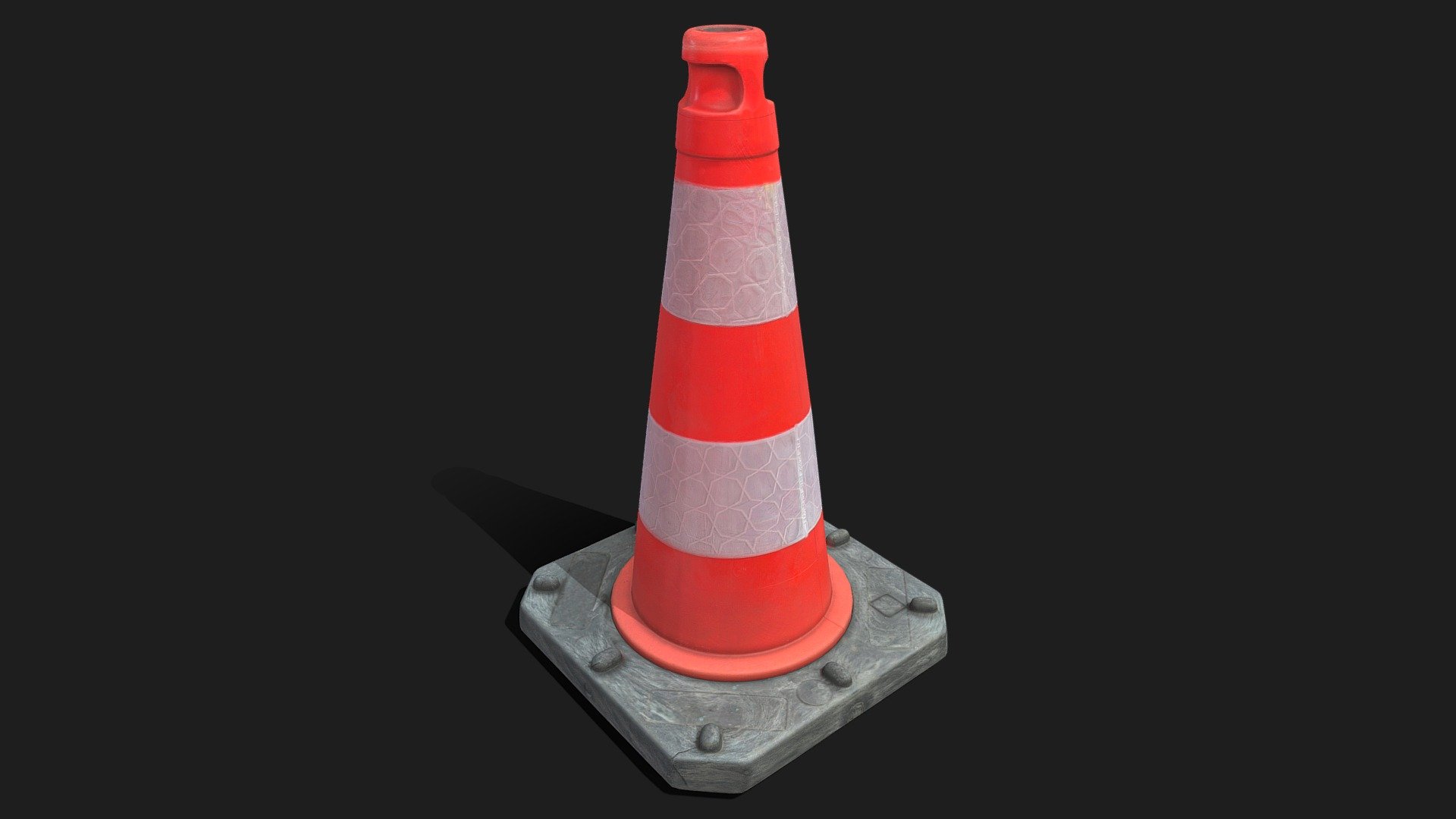 Traffic Cone 05 - Optimized Scan - Buy Royalty Free 3D model by Modulus ...