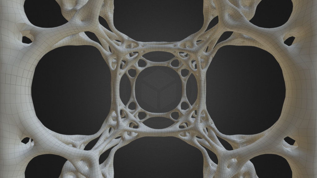 Fractal Hyper-cube - 3D model by Kalshiev [e3a1cf2] - Sketchfab