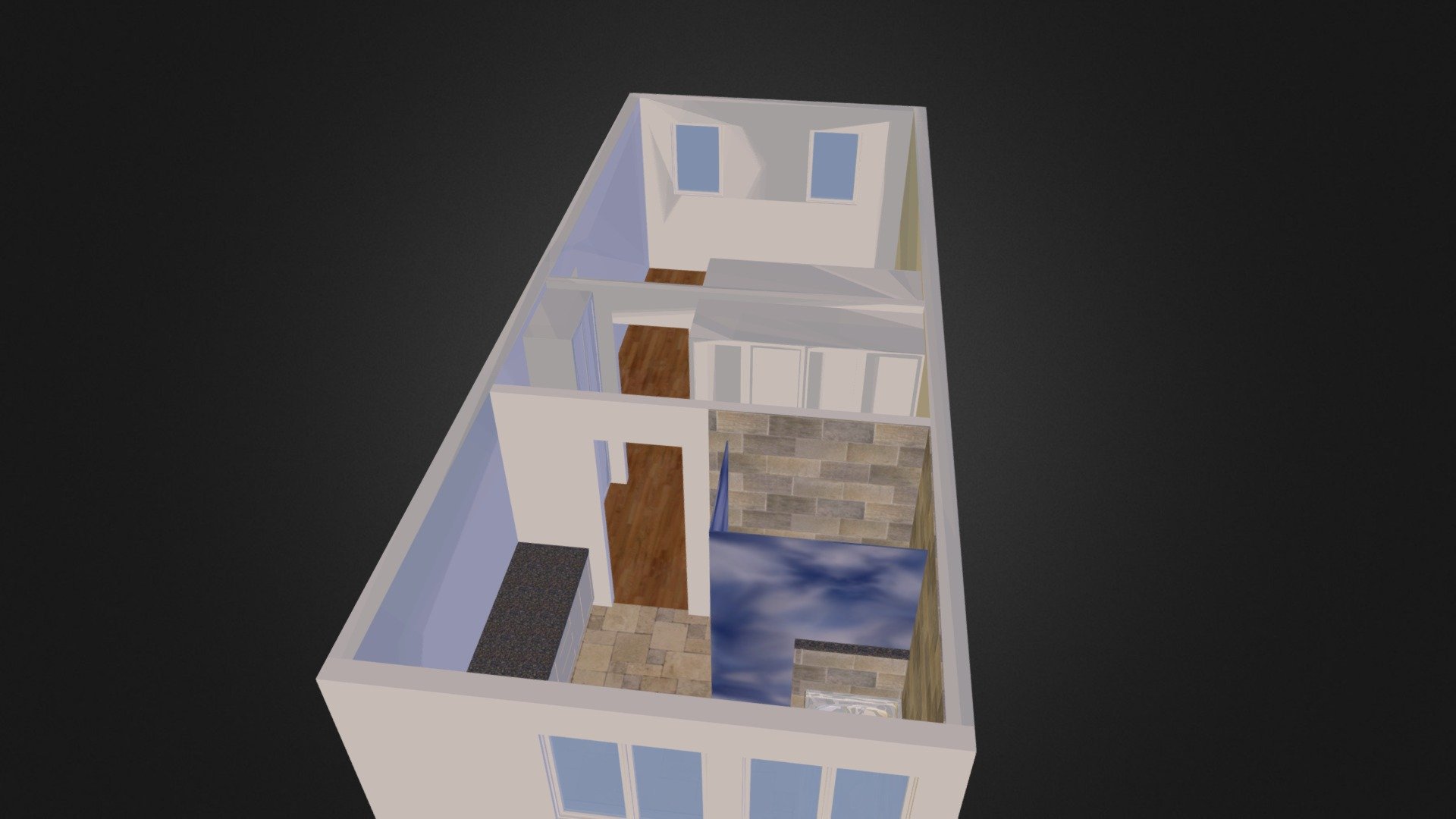 Stalker Residence - 3D model by Alan Nisbet (@alan_nisbet) [e3a28d5 ...