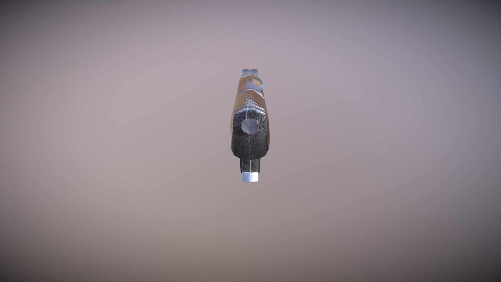 Gun Low poly - 3D model by Alexandre Correia (@Alexouman) [e3a2abf ...