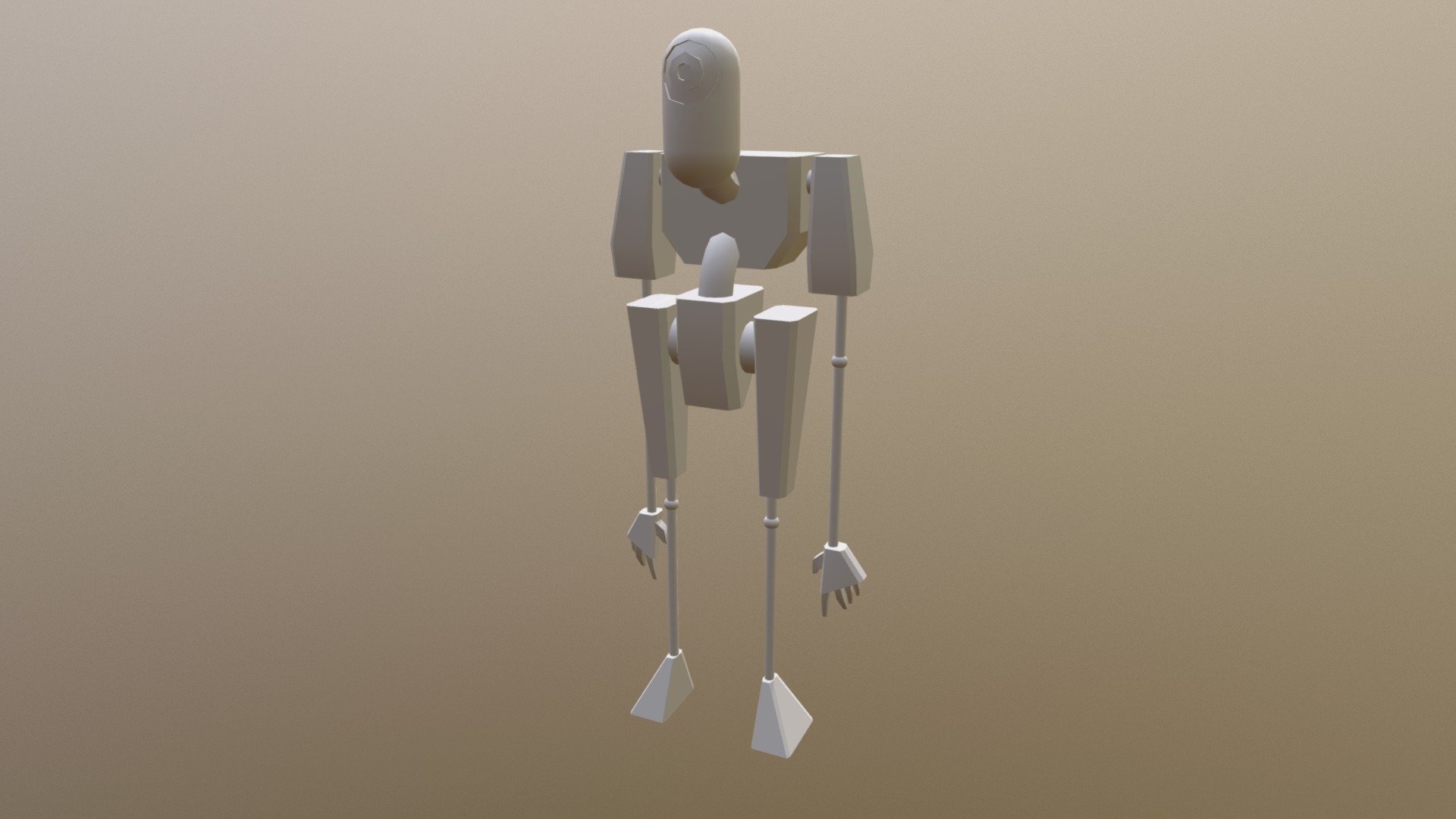 The Slouching Robot! - 3D model by GabrielLaForge [e3a4d89] - Sketchfab