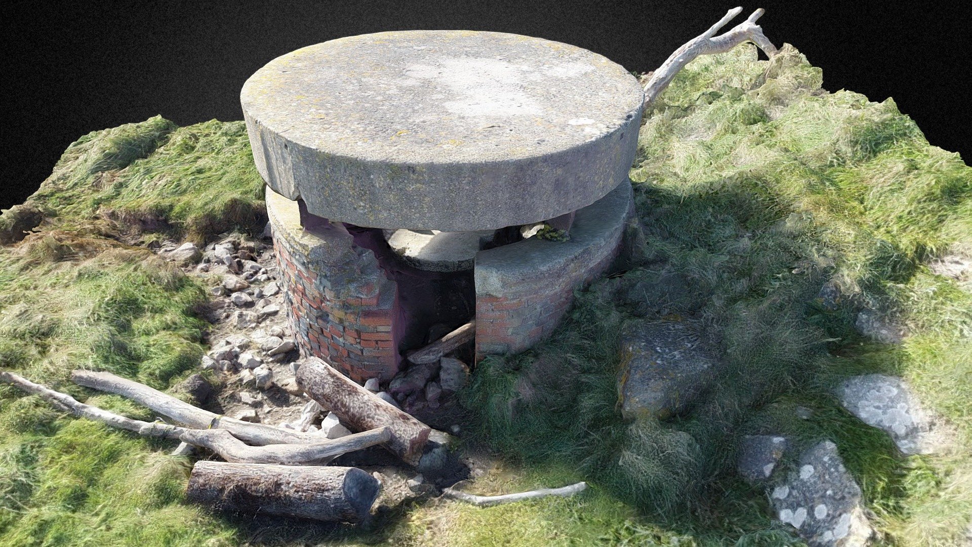 Undy Coastal Observation Post - 3D model by CBHC_RCAHMW [e3a5a01 ...