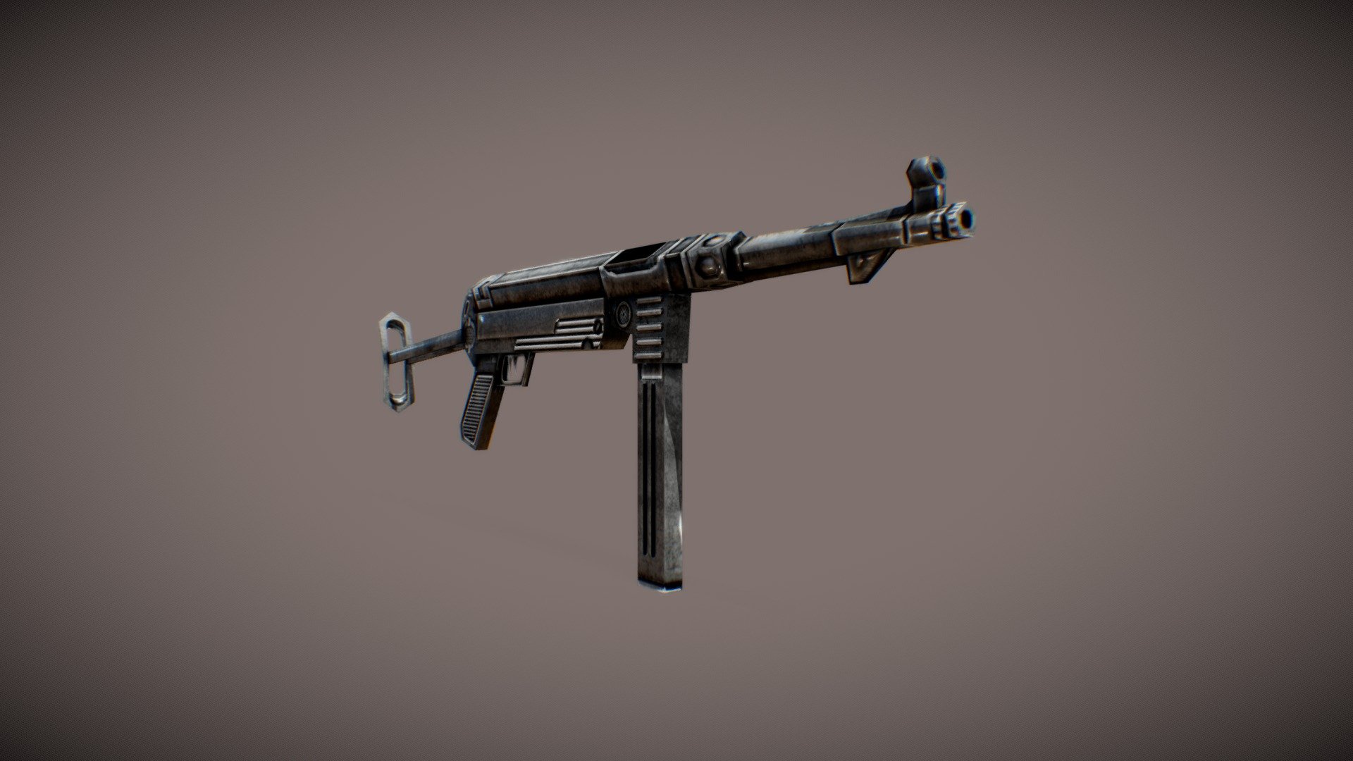 MP 40 - 3D model by AleksejFonGrozni [e3a5bd5] - Sketchfab