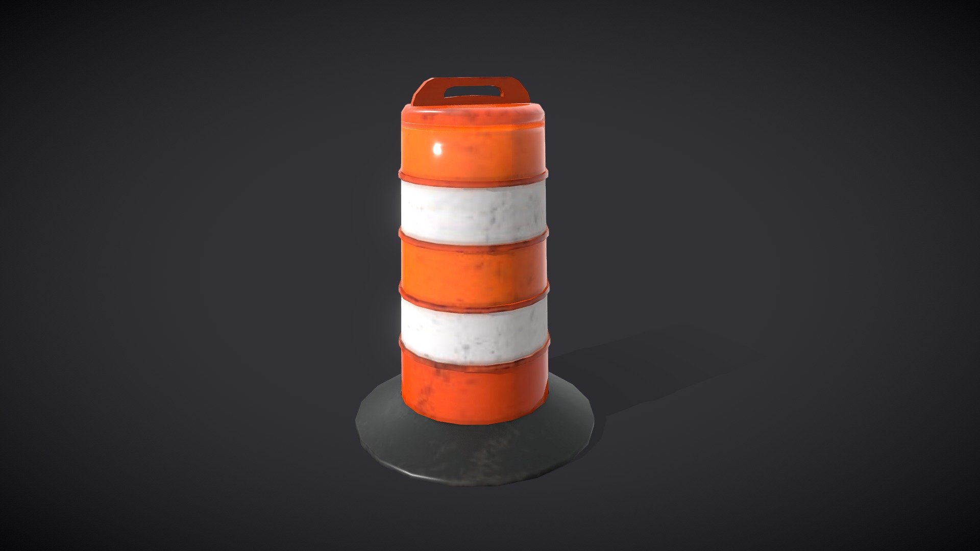 Construction Sign - Buy Royalty Free 3D model by StellarX [e3a63e8 ...