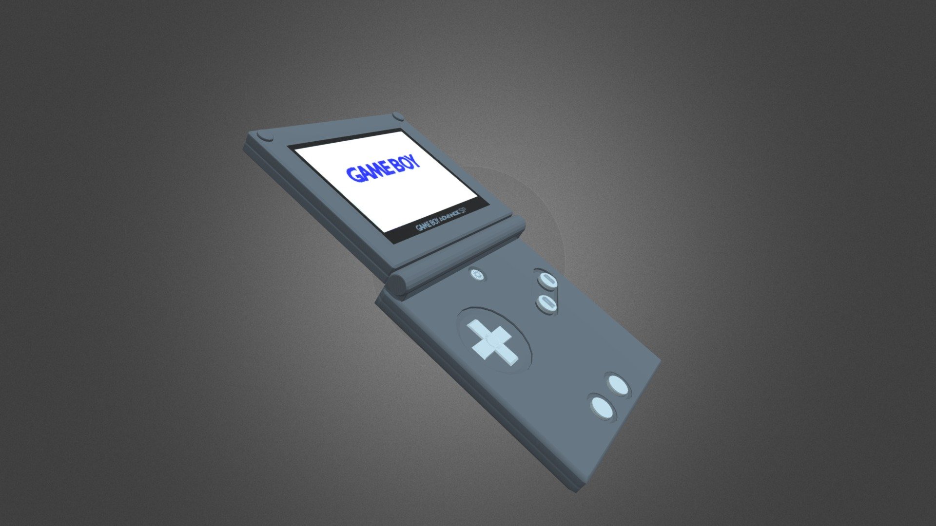 Gameboy Advance SP - Download Free 3D model by Kreckler (@Kreck ...