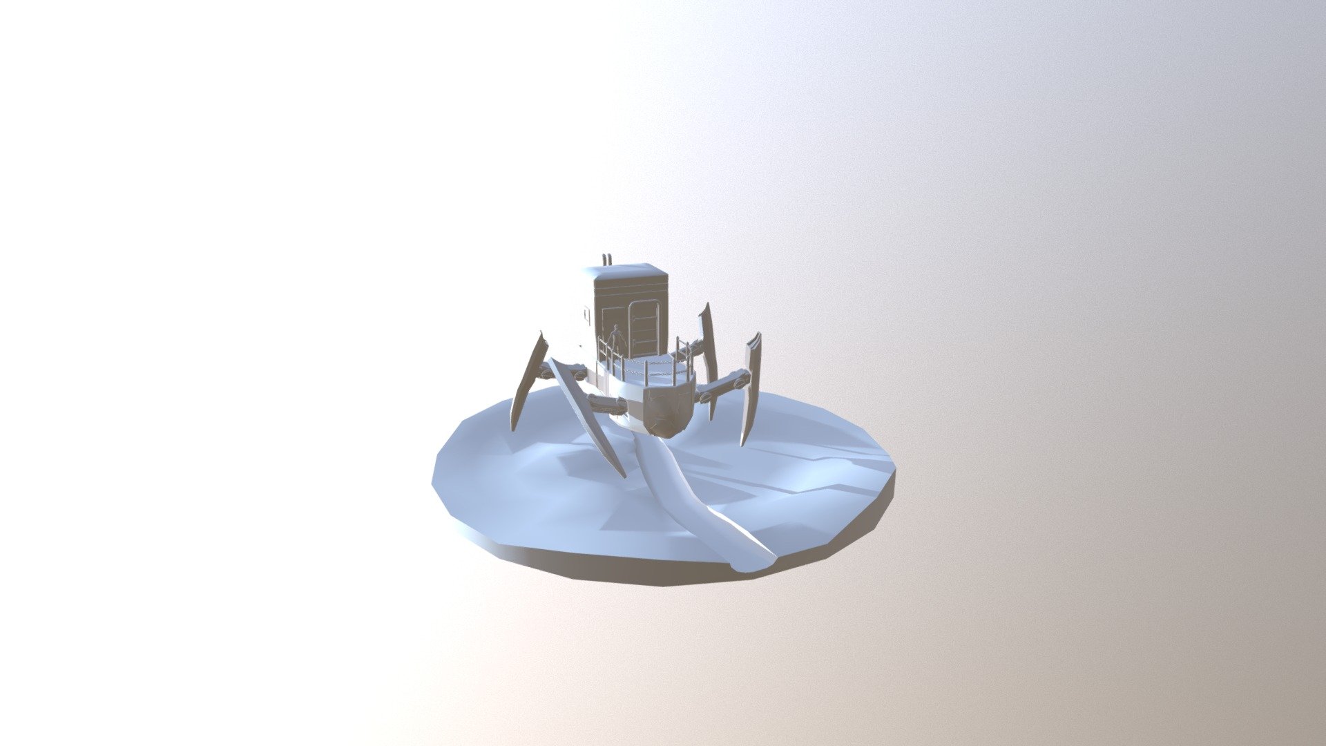 Dust Crawler WIP - 3D model by Harry_Holschier [e3a729c] - Sketchfab