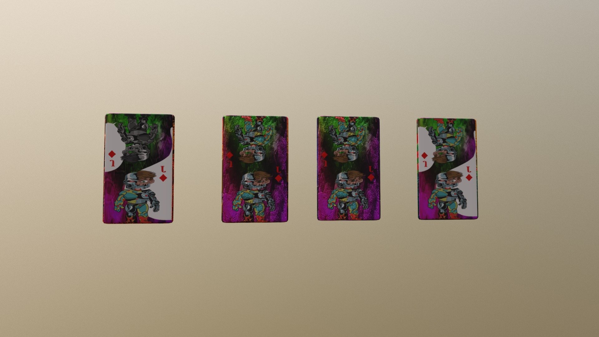Cards - 3D model by Jlrivera4 [e3a779f] - Sketchfab