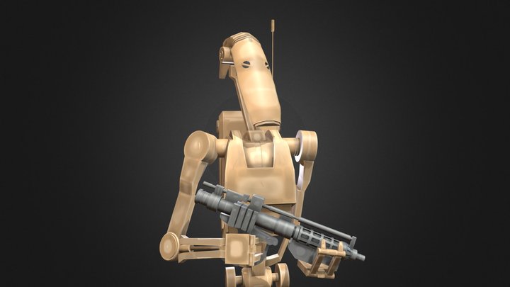 Battledroid 3D models - Sketchfab