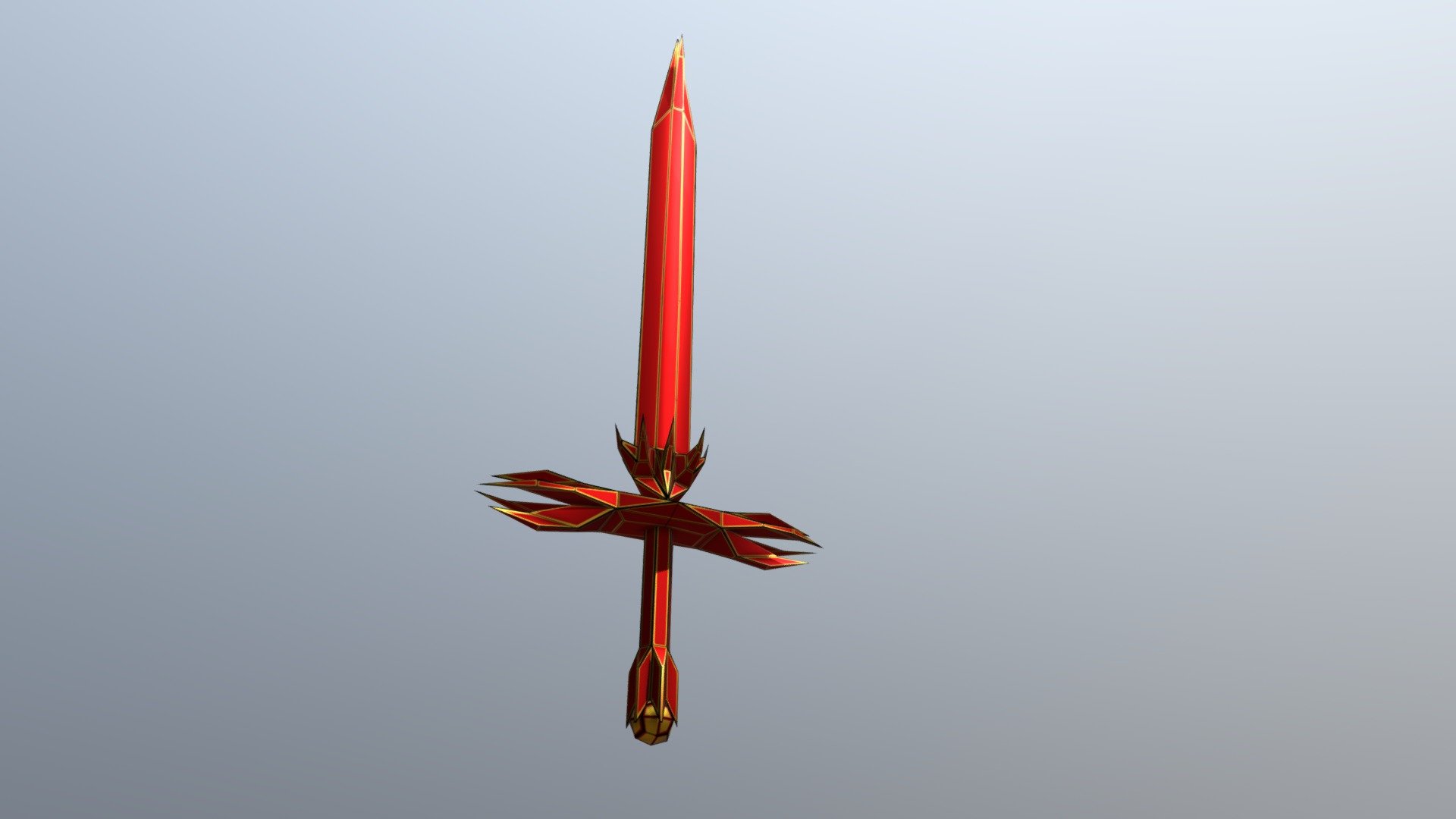 Fire Sword of Courage - 3D model by J.WilliamsNextGen [e3a949d] - Sketchfab