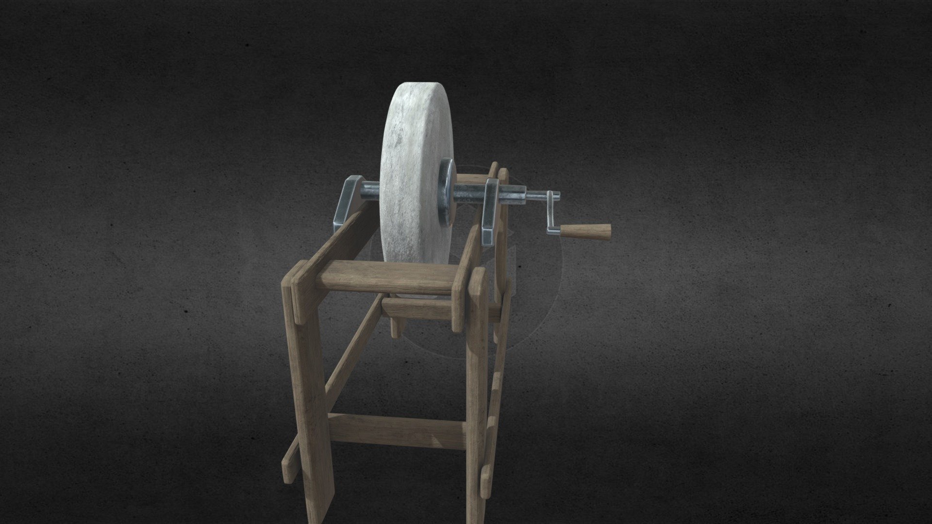 piedra de afilar - 3D model by jhonalexlopez23 (@lopezart98) [e3a9636 ...
