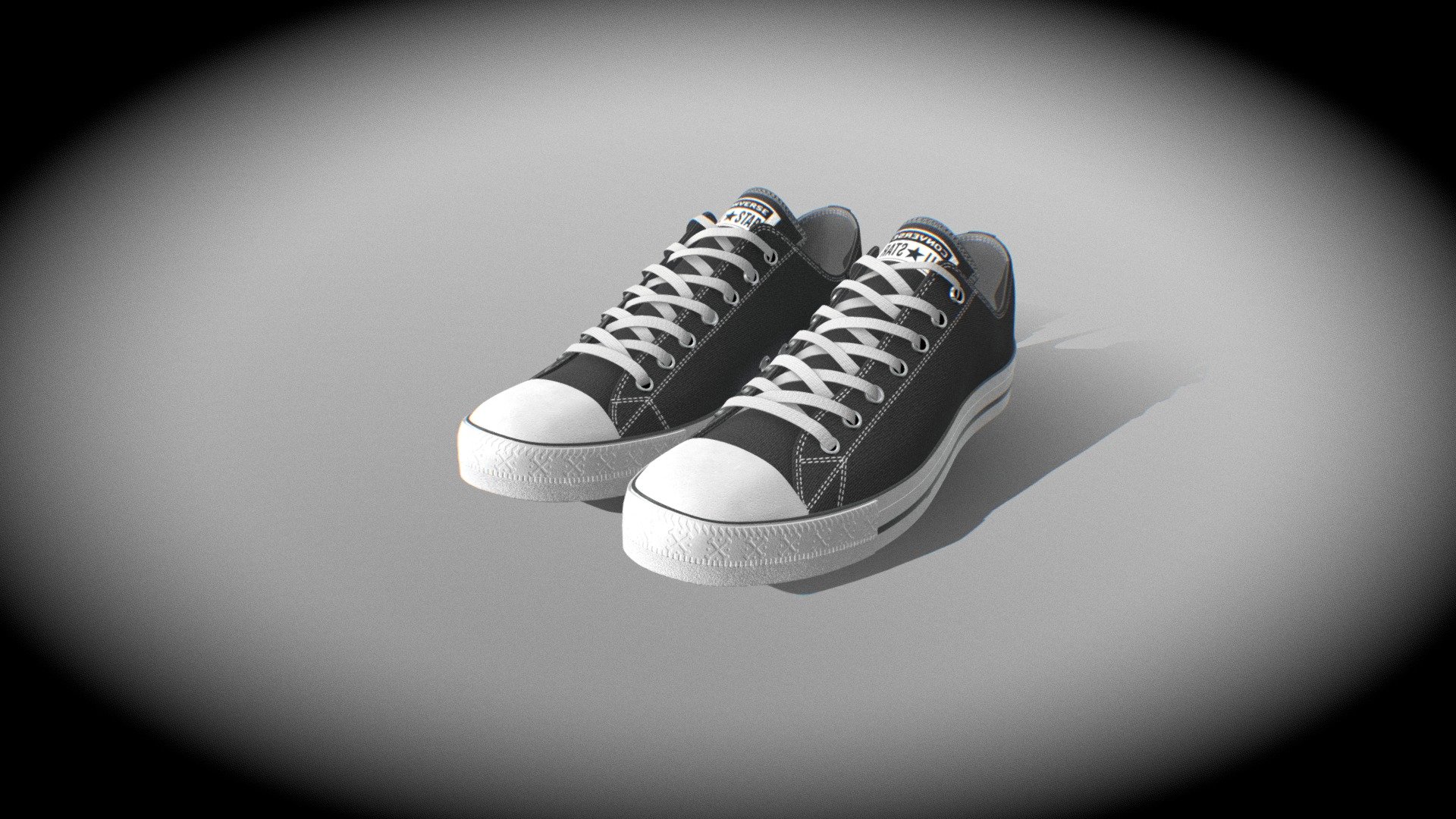 Shoes Converse Download Free 3d Model By Aaannnn [e3a9c42] Sketchfab