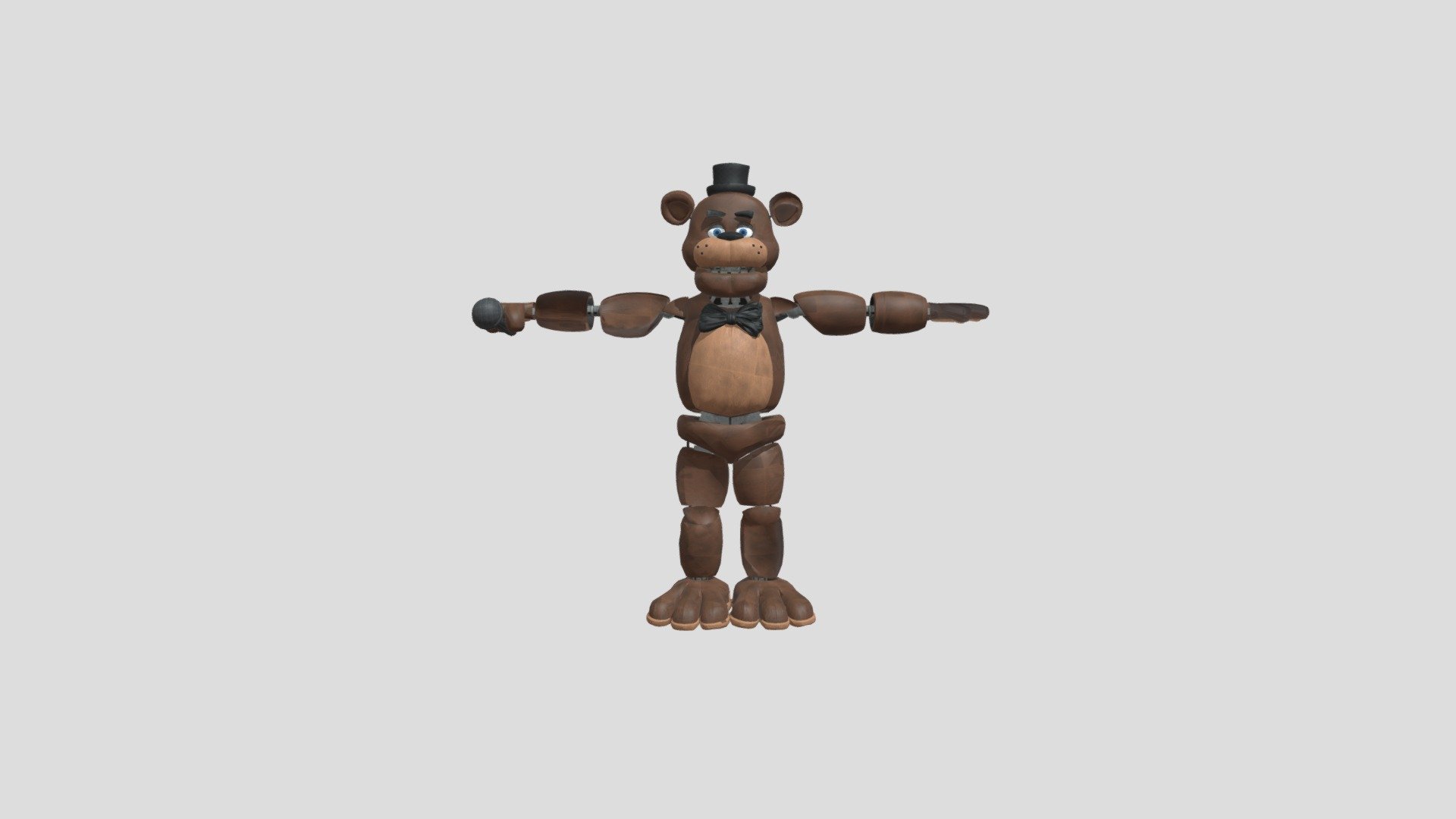 Movie Freddy - Download Free 3D model by dwall8611 [e3aae51] - Sketchfab