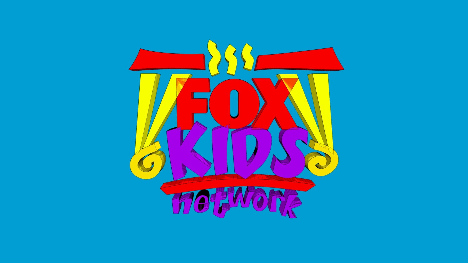 Fox Kids logo (1996-1998) - Download Free 3D model by Zarboy086 ...