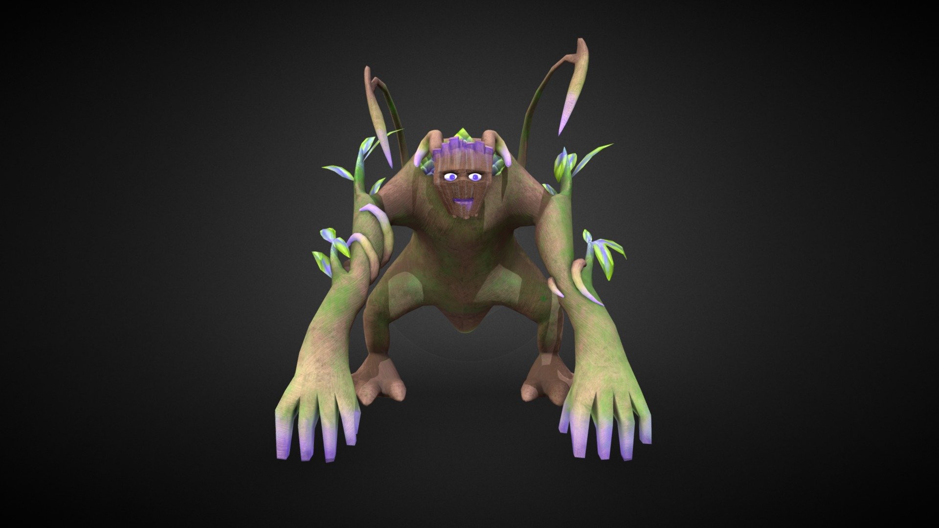 Giant Ent Tree Monster - 3D model by Muhammad Sohel (@msohel) [e3ac84f ...