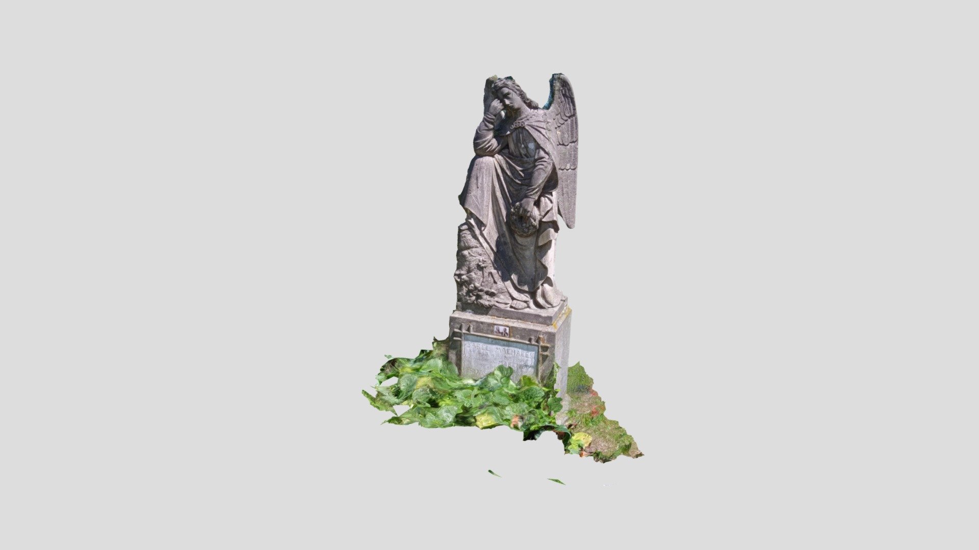 Tombstone - creation by a 10-year-old child - Download Free 3D model by ...