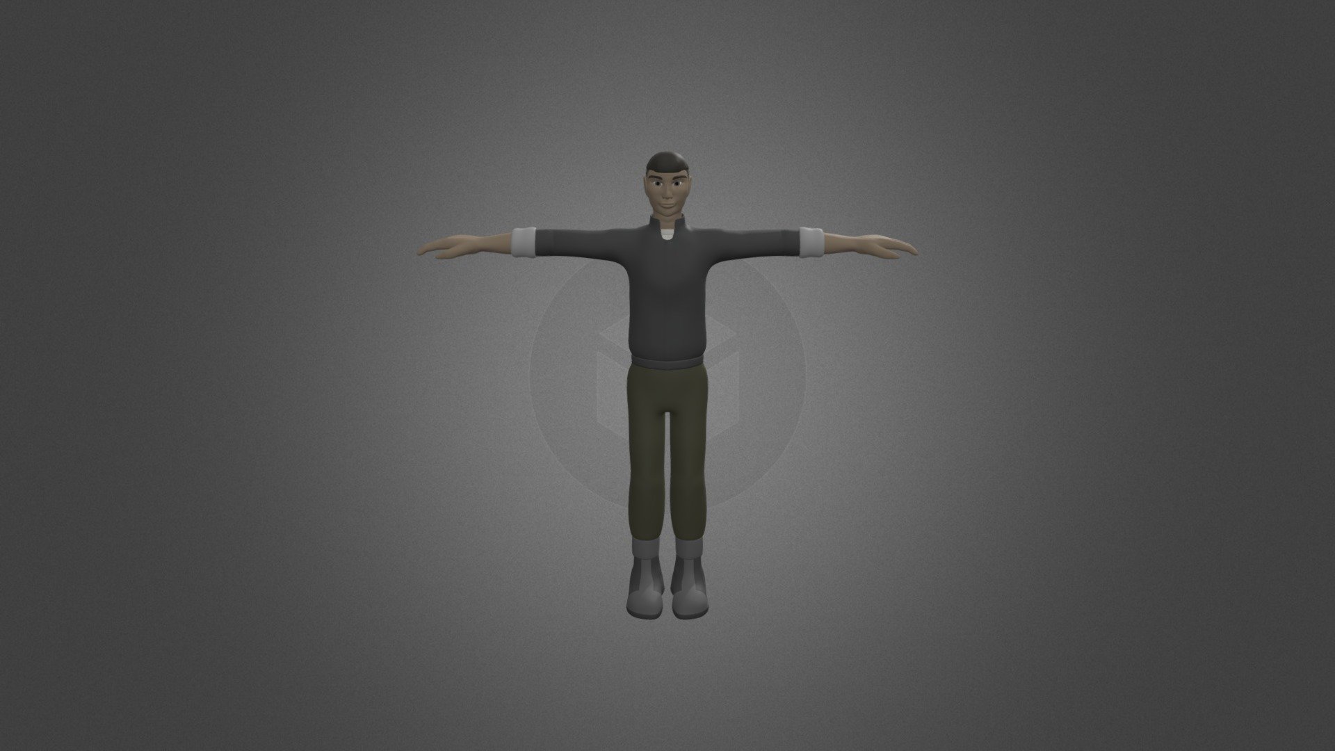 Caleb - 3D model by Michael Connolly Animation ...