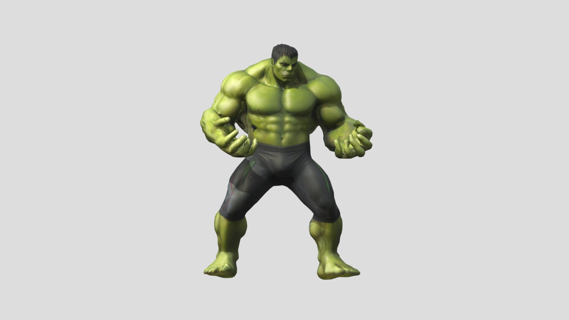 hulk - Download Free 3D model by PIXEN [e3adbe9] - Sketchfab