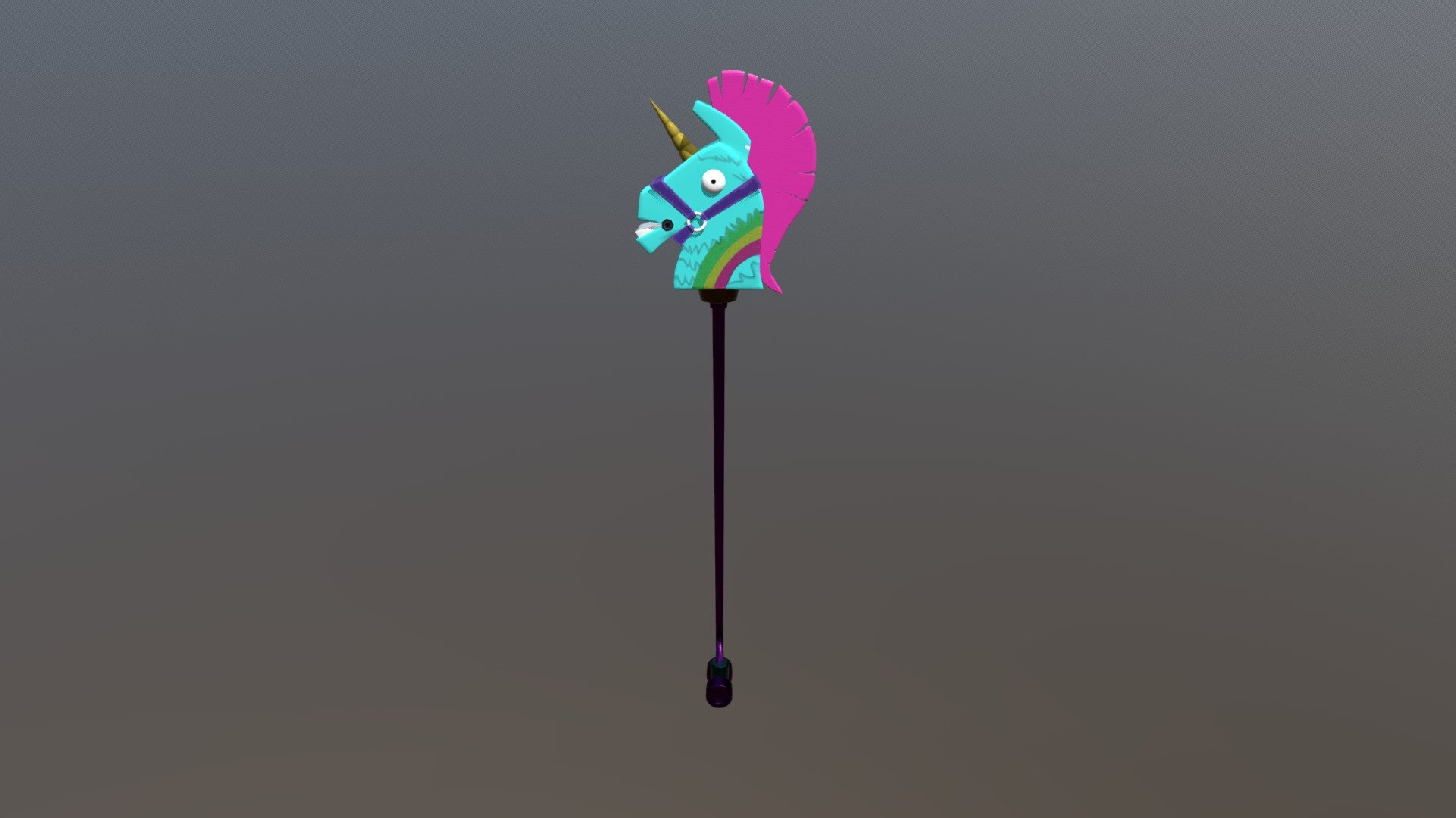 Fortnite's Unicorn Pickaxe - 3D model by Manon_Bomon [e3b0540] - Sketchfab