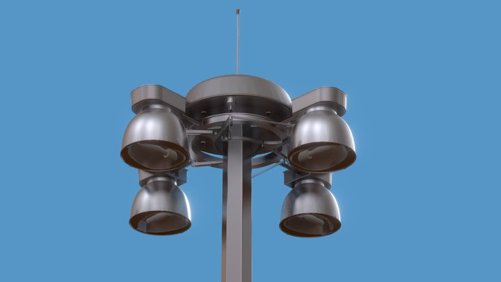 High-mast-lighting 3D models - Sketchfab