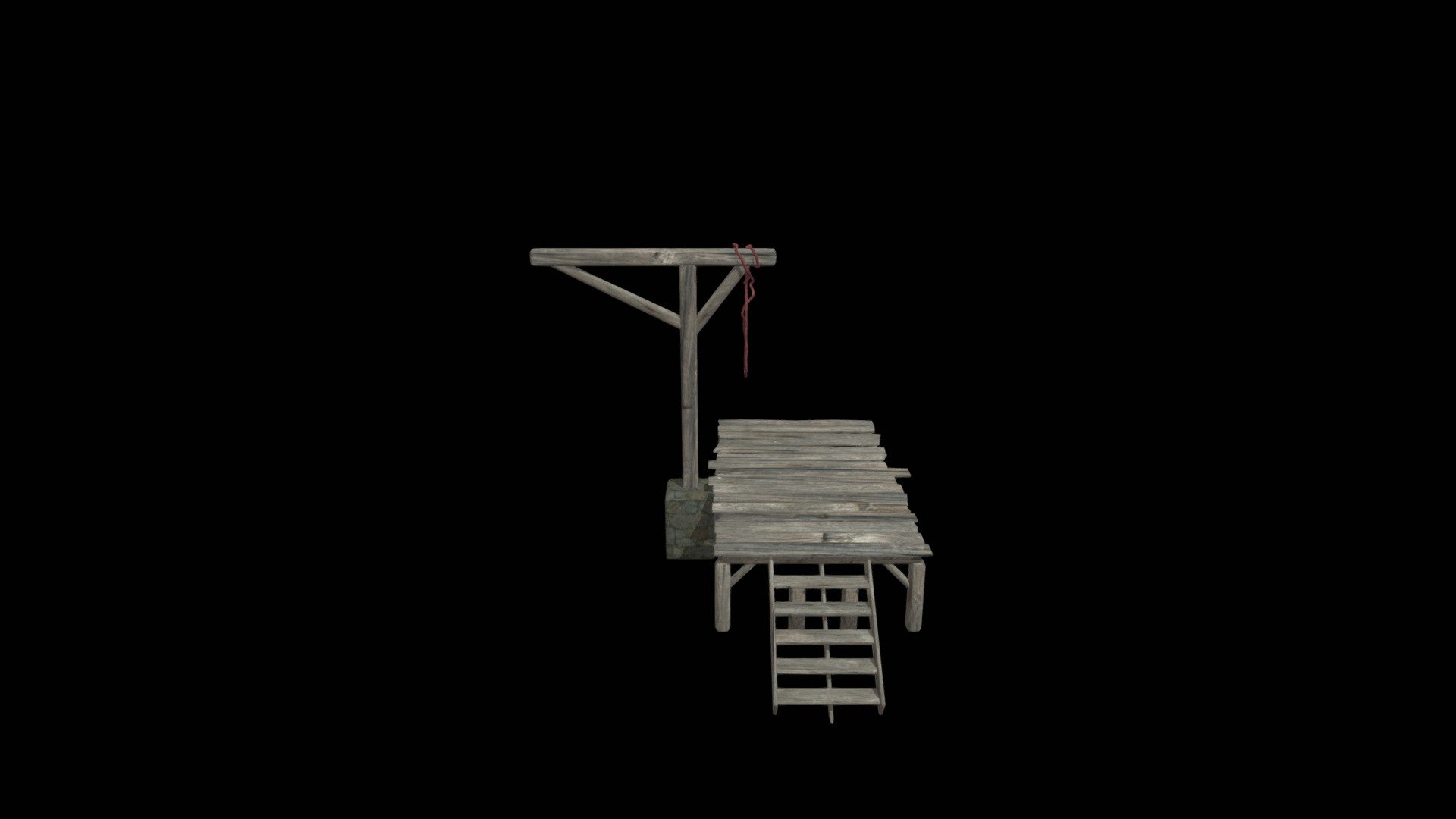 Old hanging lobster platform LowPoly - Download Free 3D model by 5CNG5 ...
