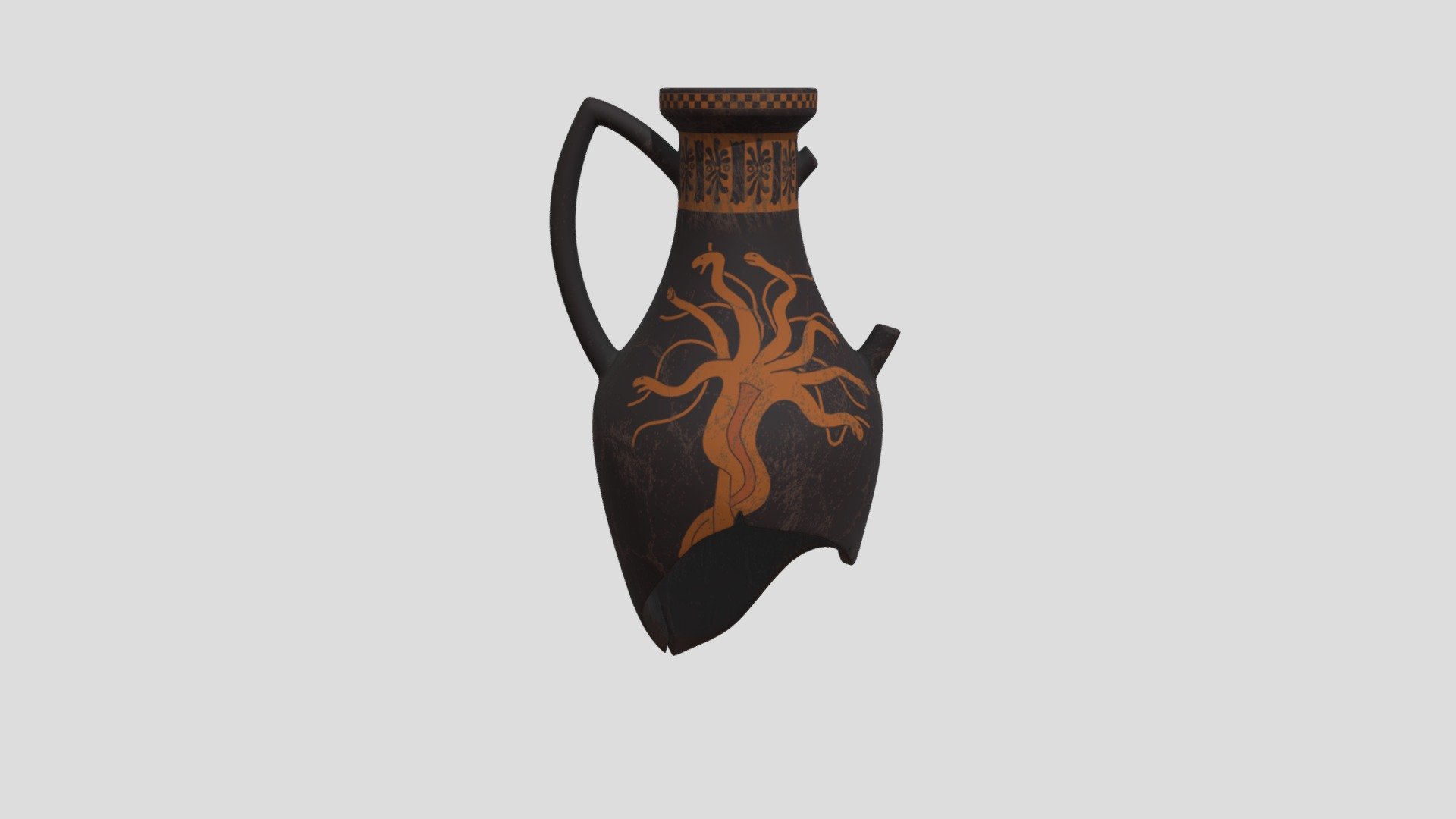 Ánfora rota - 3D model by albertodelhoy [e3b2664] - Sketchfab