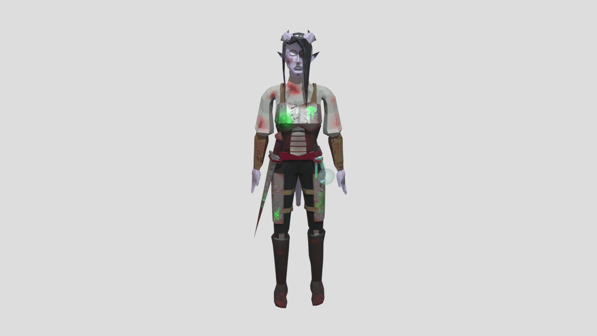 Cursed Dungeon Character - 3D model by CottonCandyAsheClouds [e3b2ba4 ...