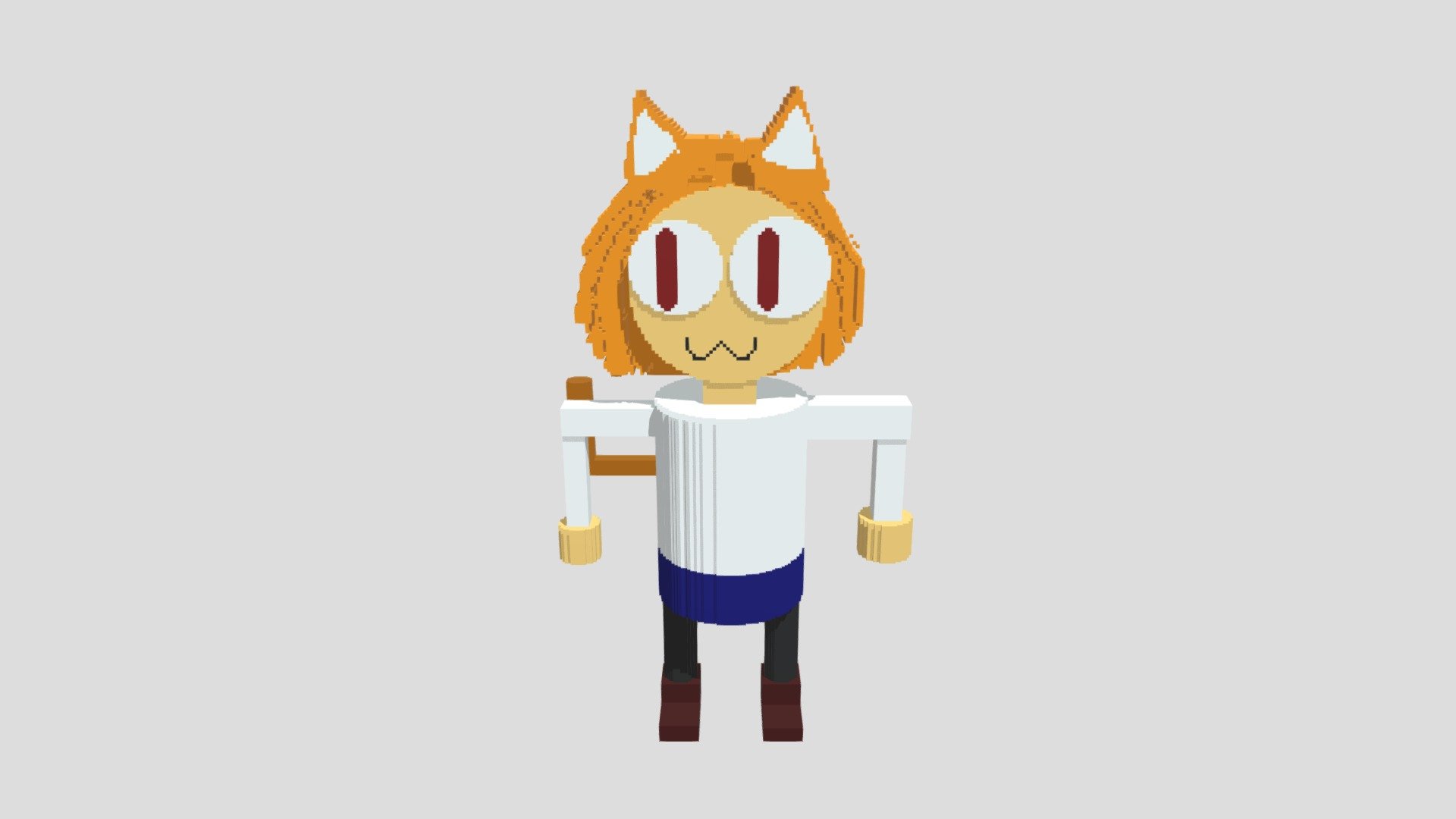 Neco-Arc from Tsukihime 3D Model - Download Free 3D model by eatsukeey ...