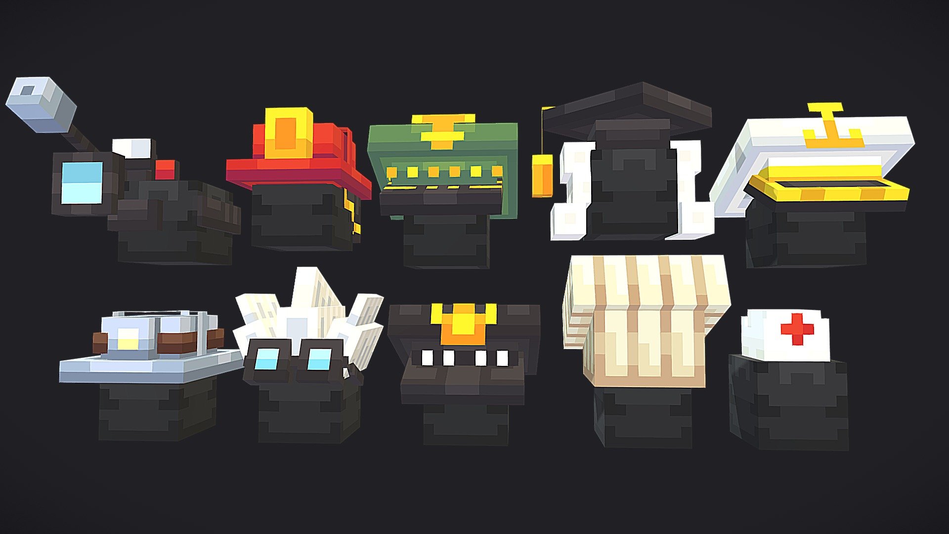 Job cosmetics pack - 3D model by belka (@belka3) [e3b3486] - Sketchfab
