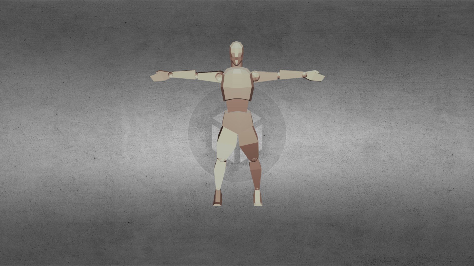634230012 low polygon human [Quick Roll To Run] - Download Free 3D ...