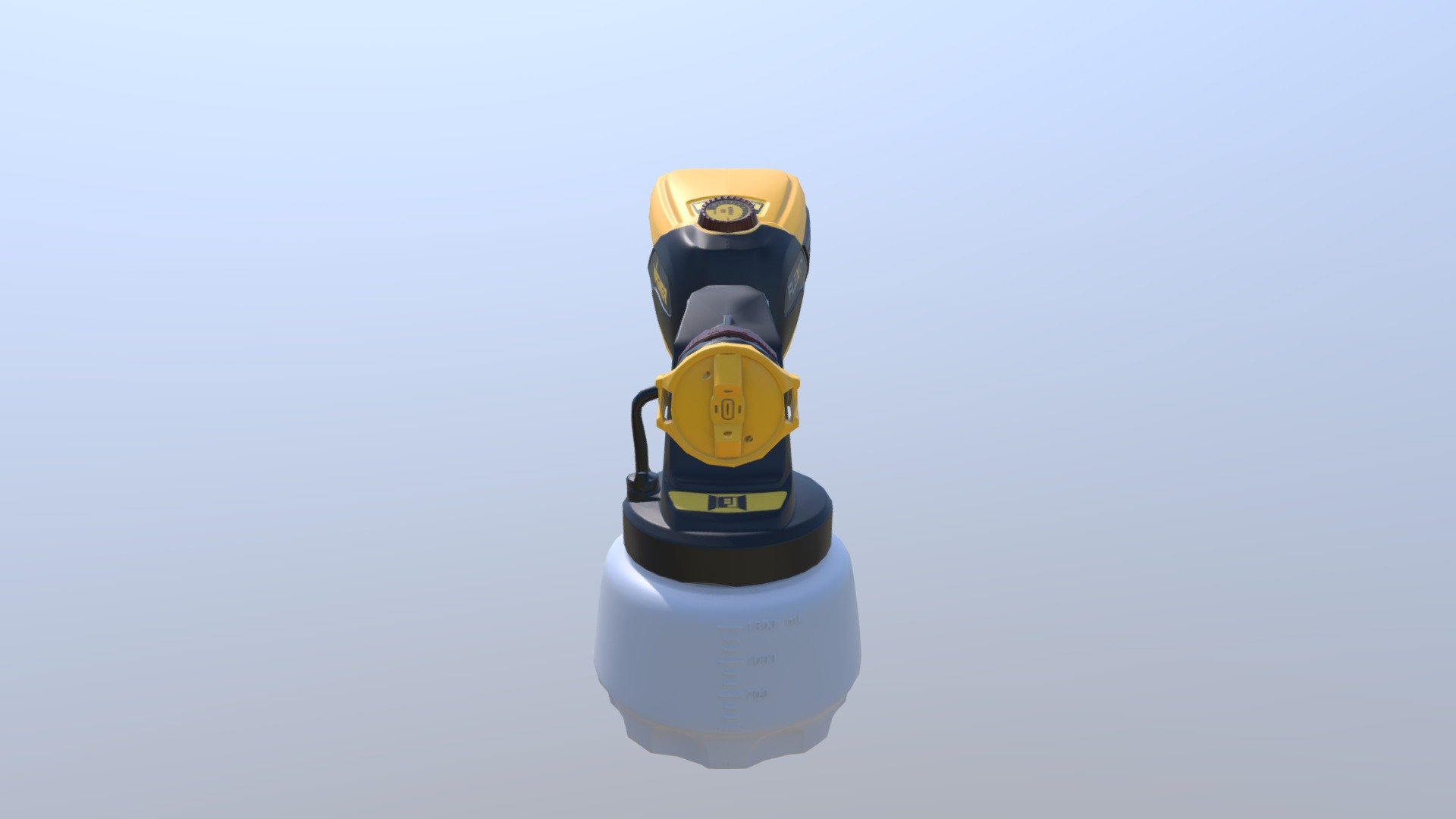 spraygun - 3D model by gameblaster [e3b6482] - Sketchfab