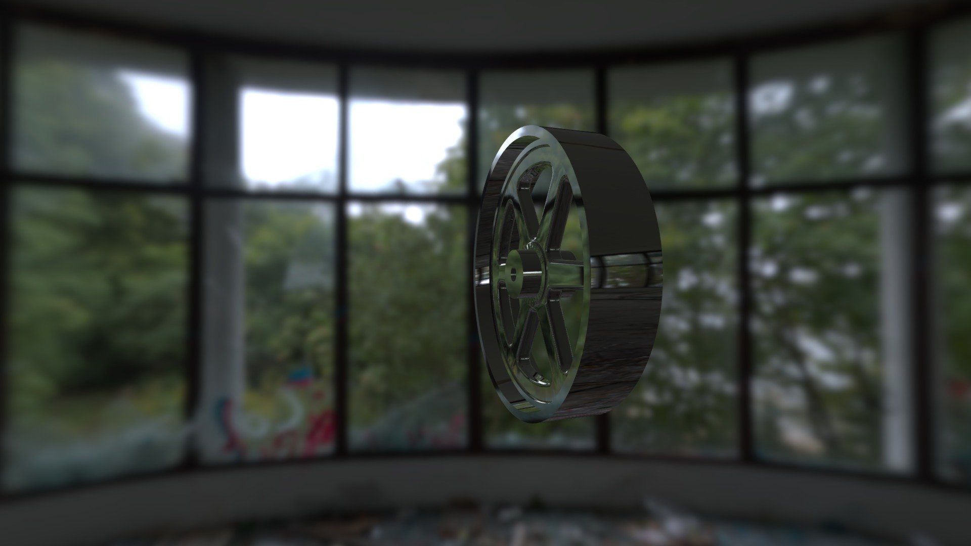 Flywheel - 3D model by russellcarter [e3b662f] - Sketchfab