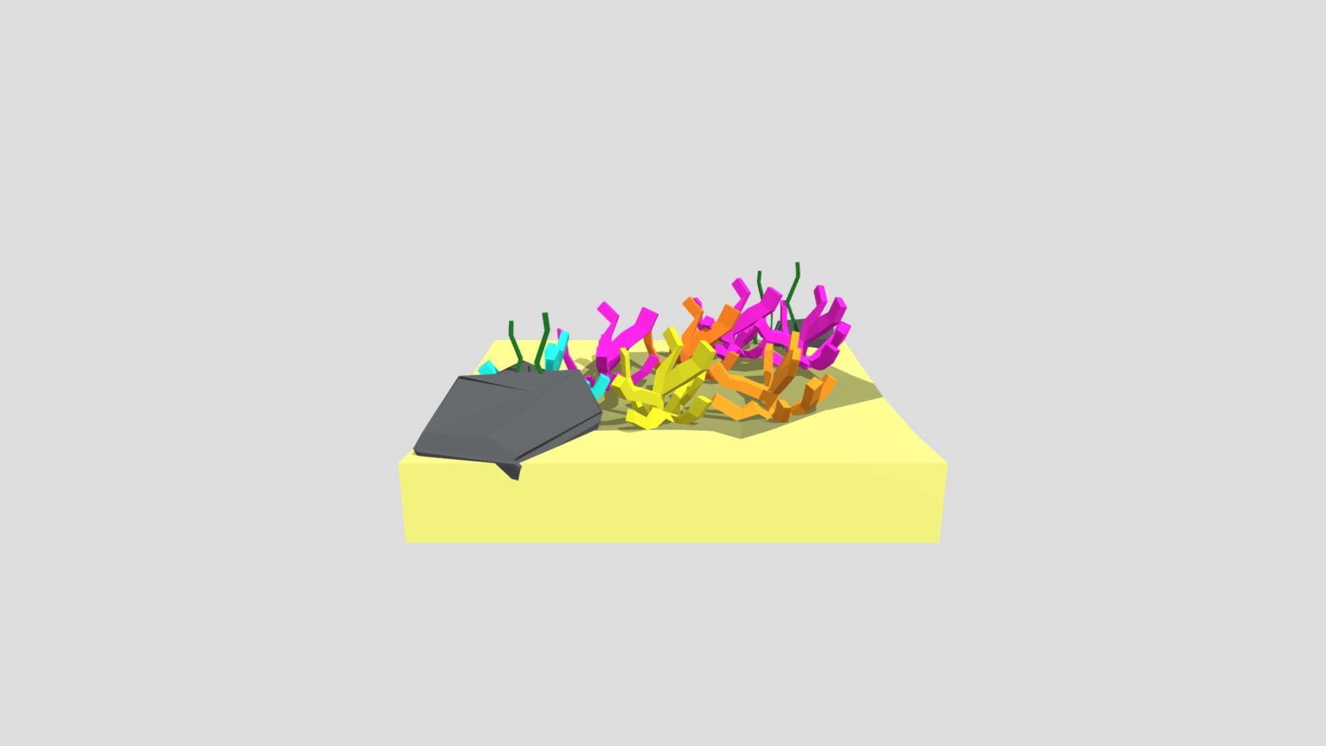 Coral - Download Free 3D model by nabilahhaniff [e3b66b5] - Sketchfab