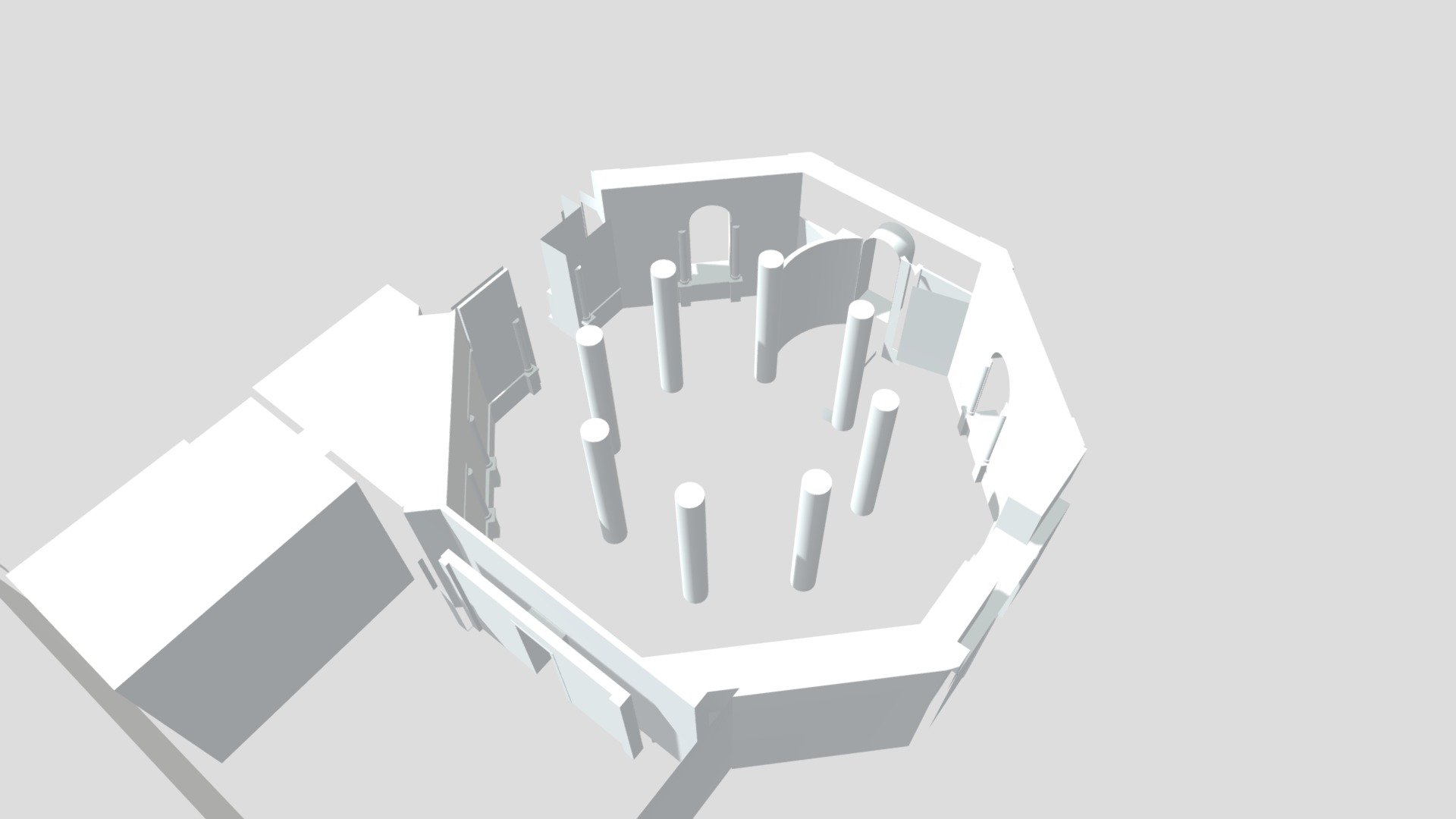 WCMA Rotunda - Download Free 3D model by Beth Fischer, Williams College ...