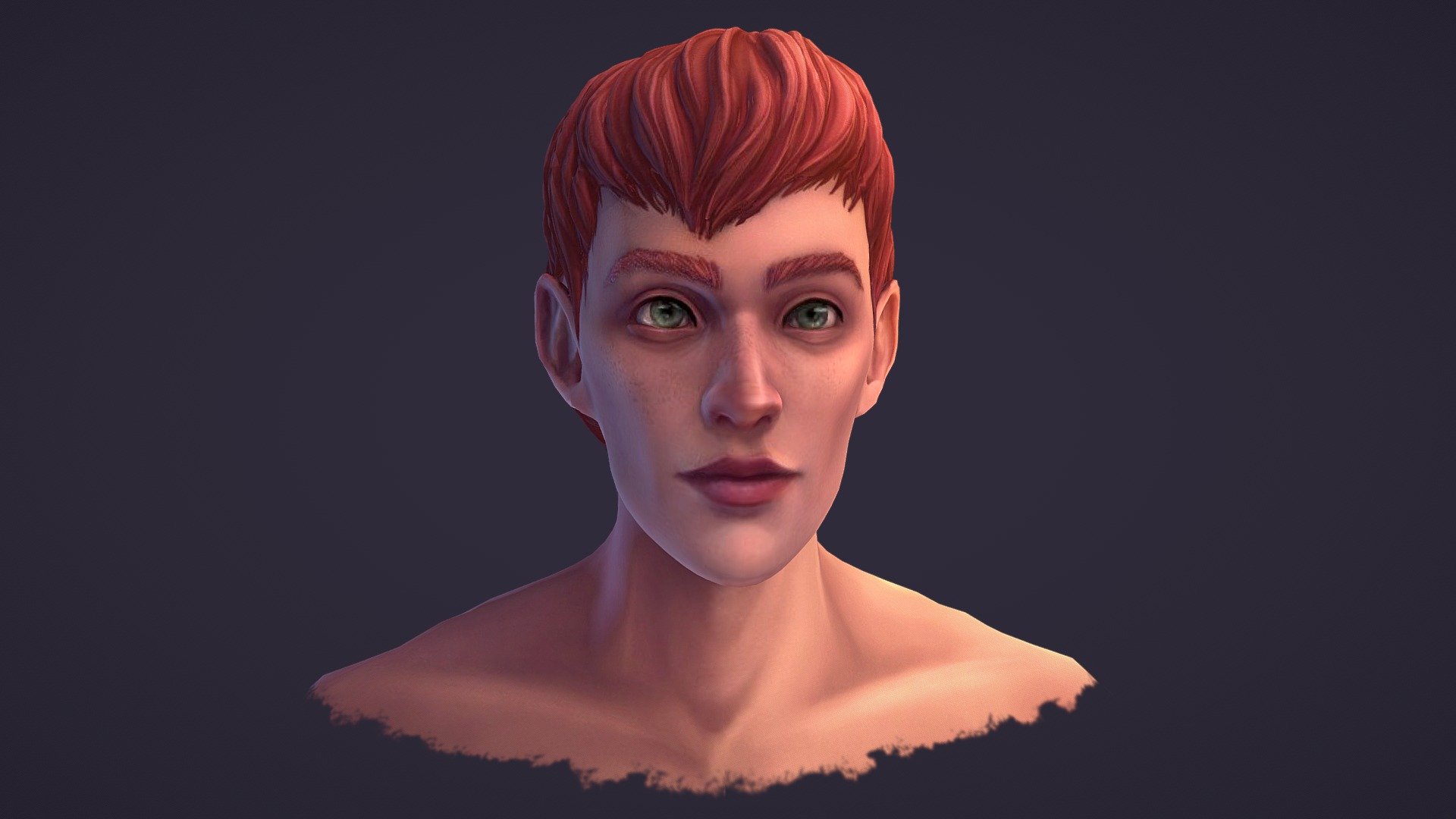 Aaron - 3D model by Victoria Reinhold (@reinhold) [e3b76e6] - Sketchfab